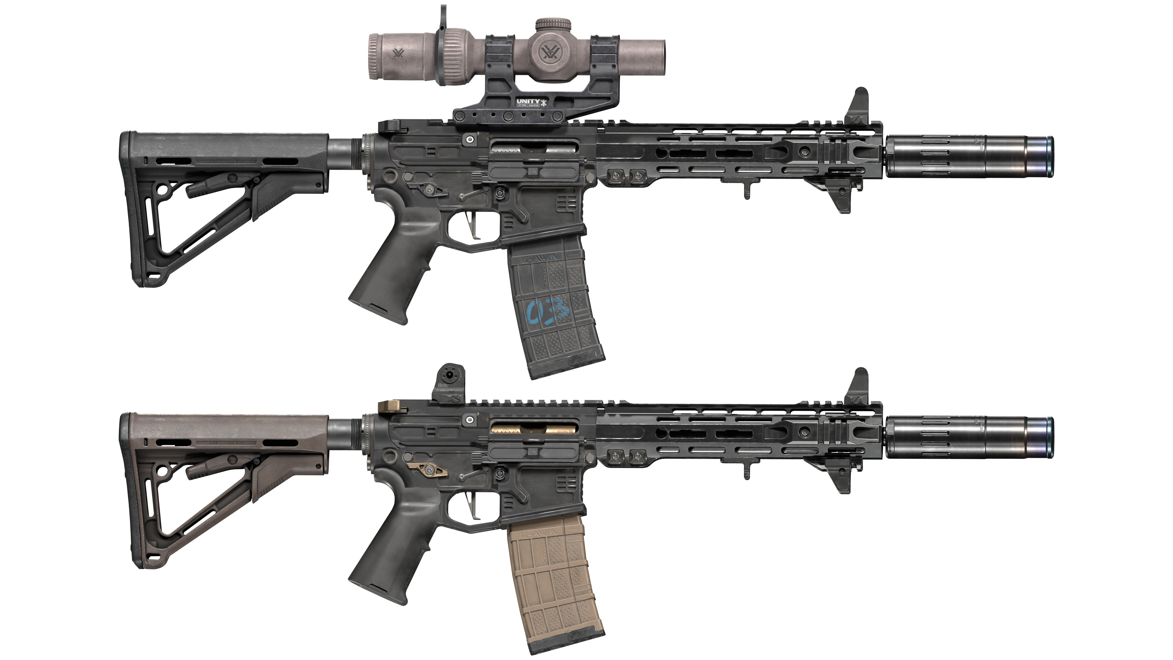 3DMA Studios - SLR AR-15 RIFLE