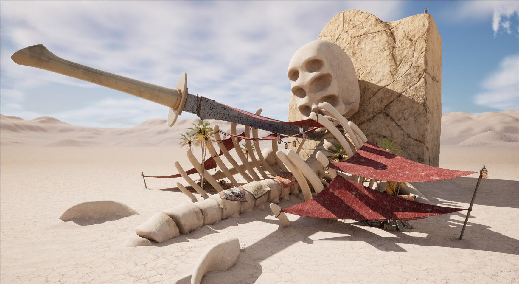 ArtStation - Skeletal Bazaar