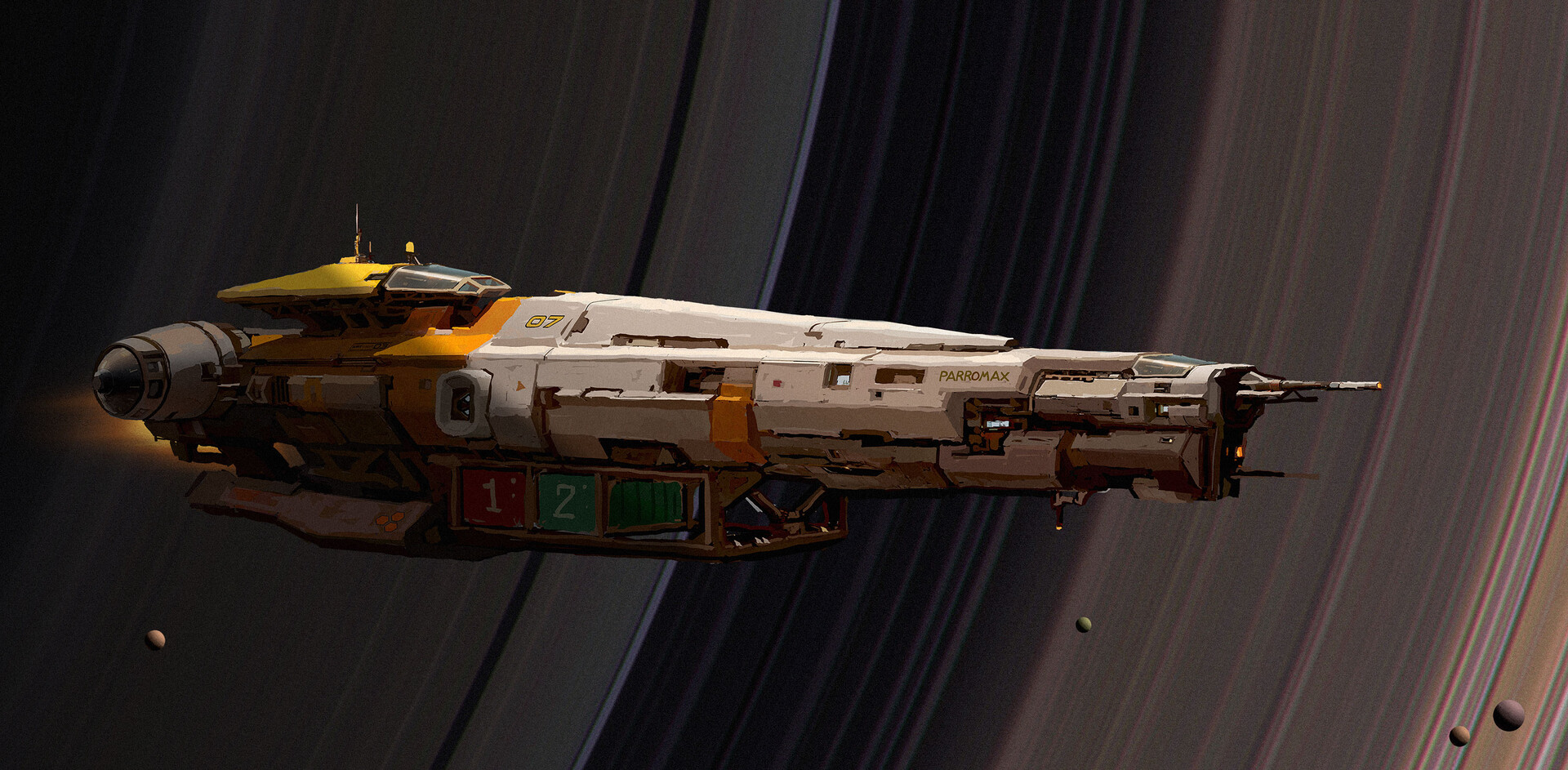 mark zhang - spaceship in space