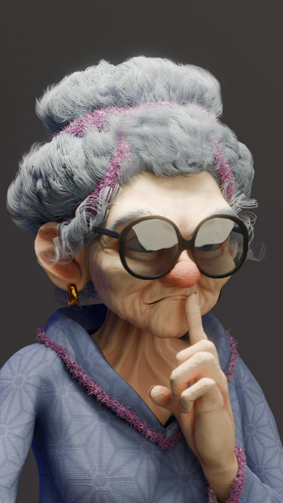 ArtStation - Old woman character