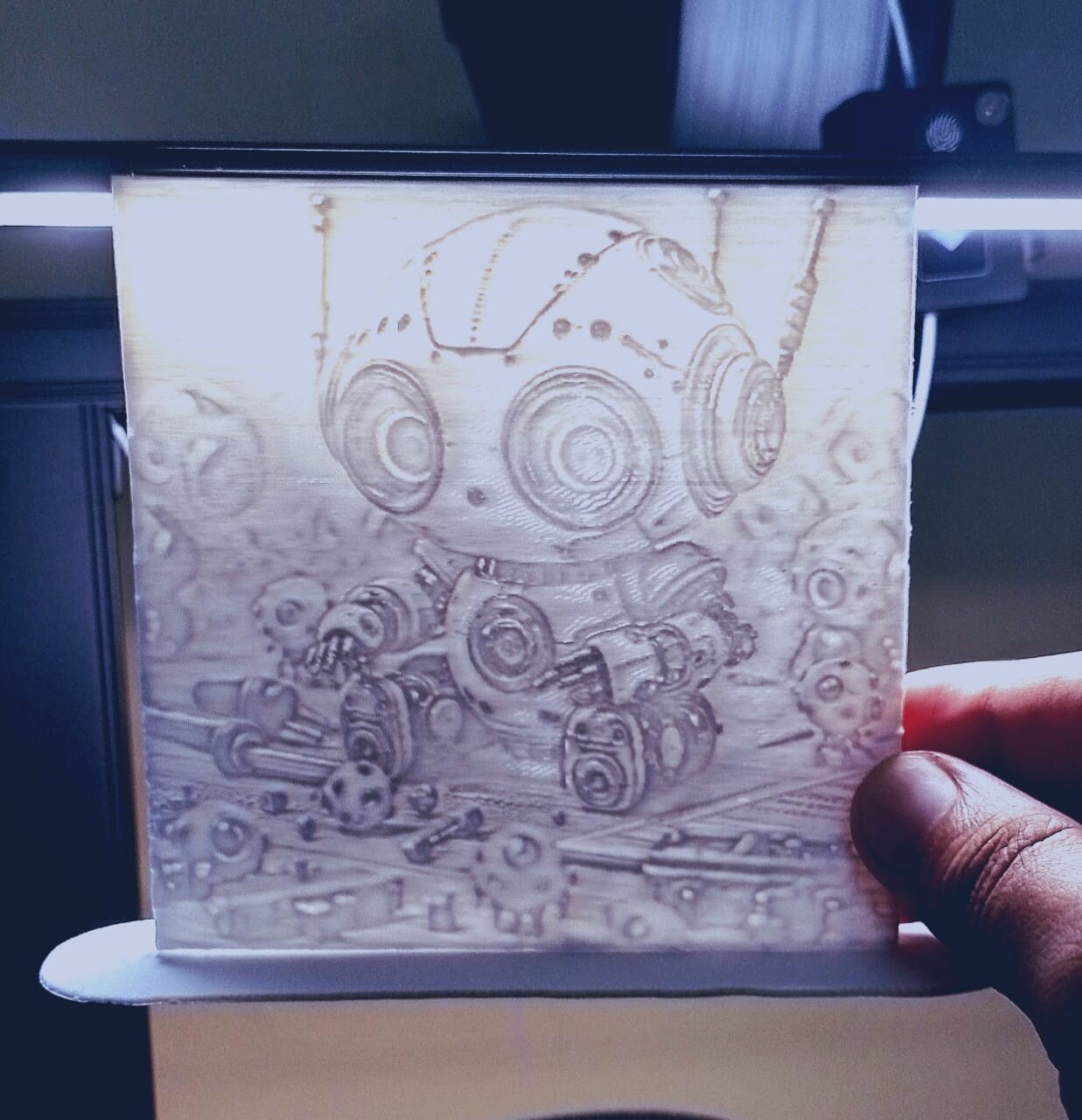 ArtStation - Mini Robot Light Display