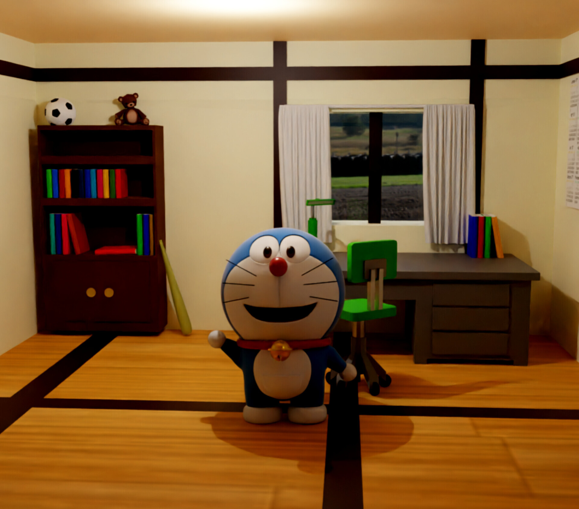 ArtStation - Doraemon "Hello"