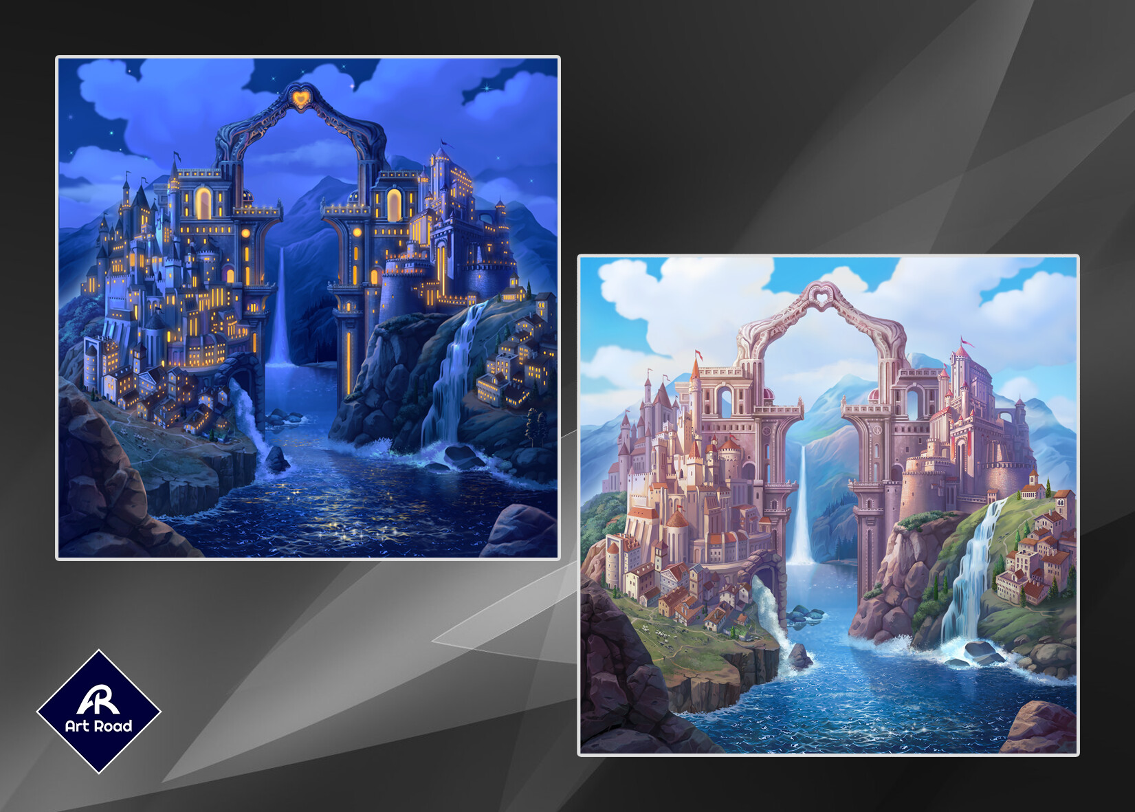 ArtStation - Magic town