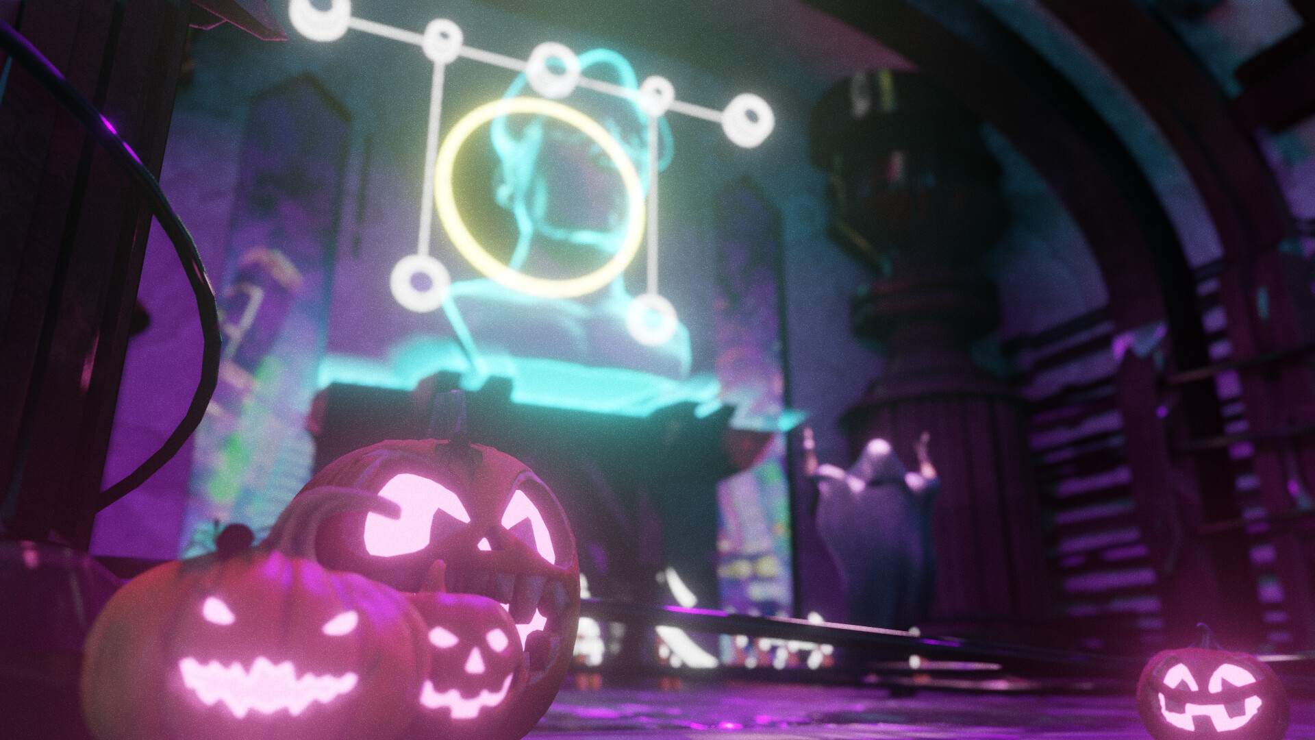ArtStation - cryptice halloween themed events render