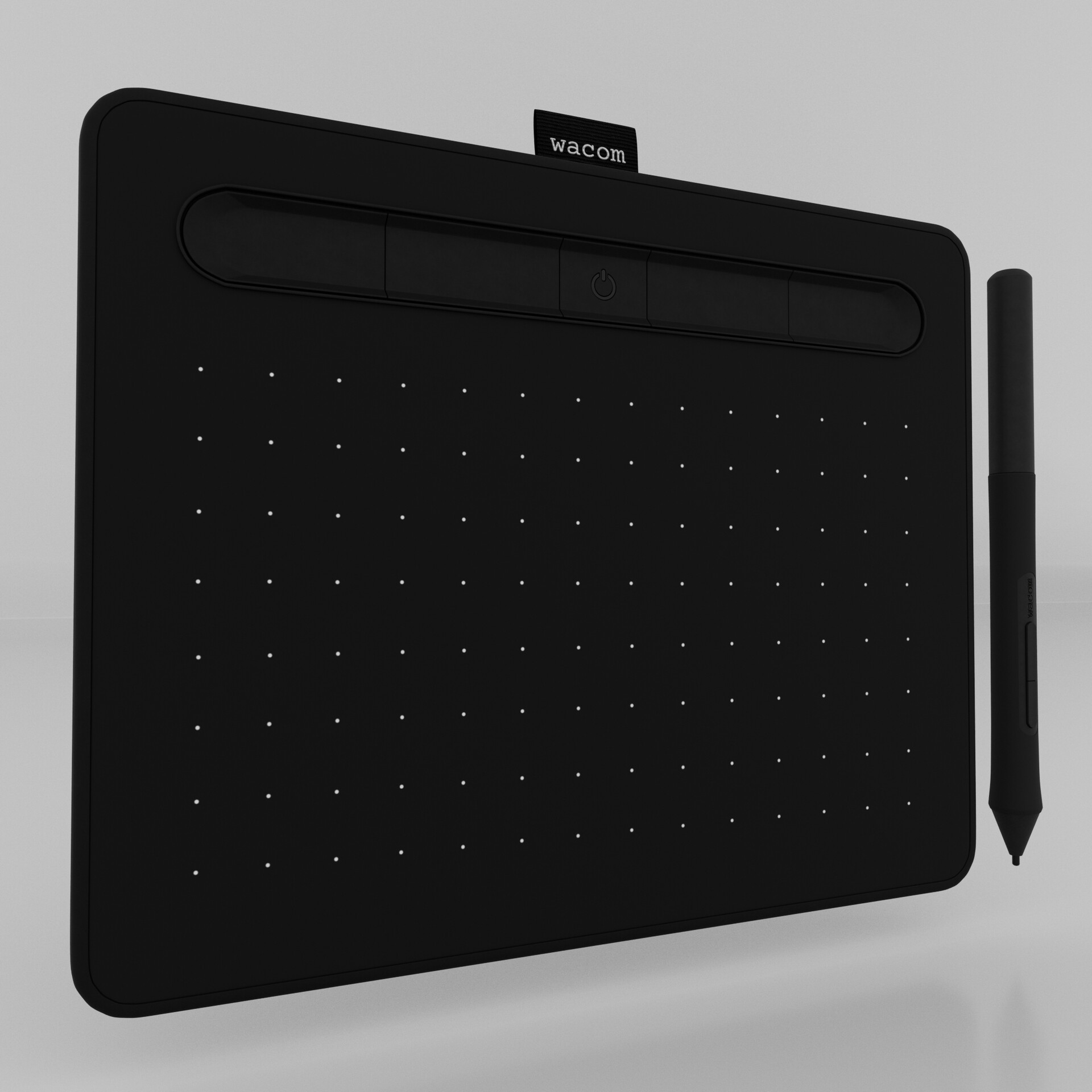 ArtStation - 3D Model Wacom Graphics Tablet (Rigged)