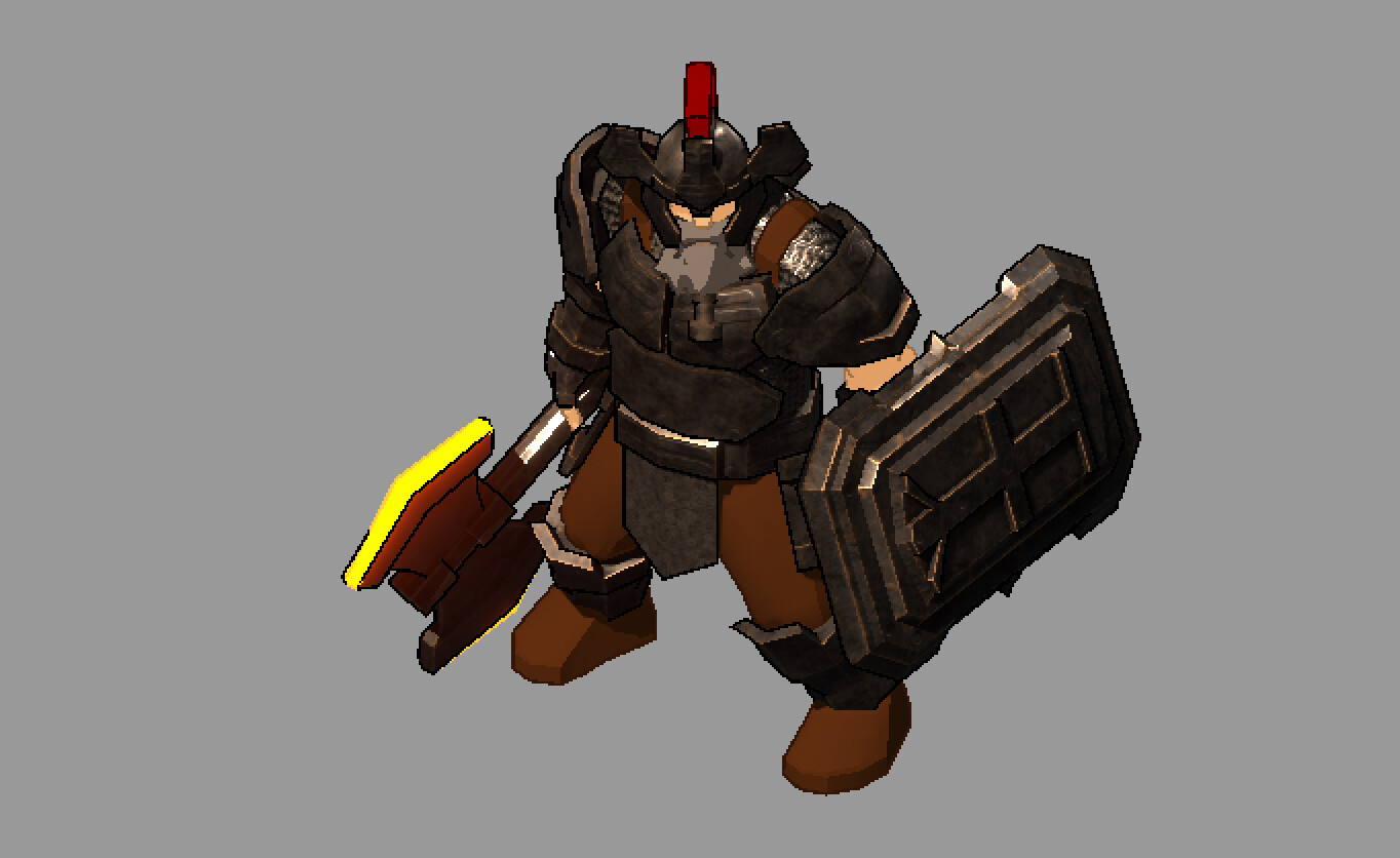 ArtStation - Dwarf attack animation test 01