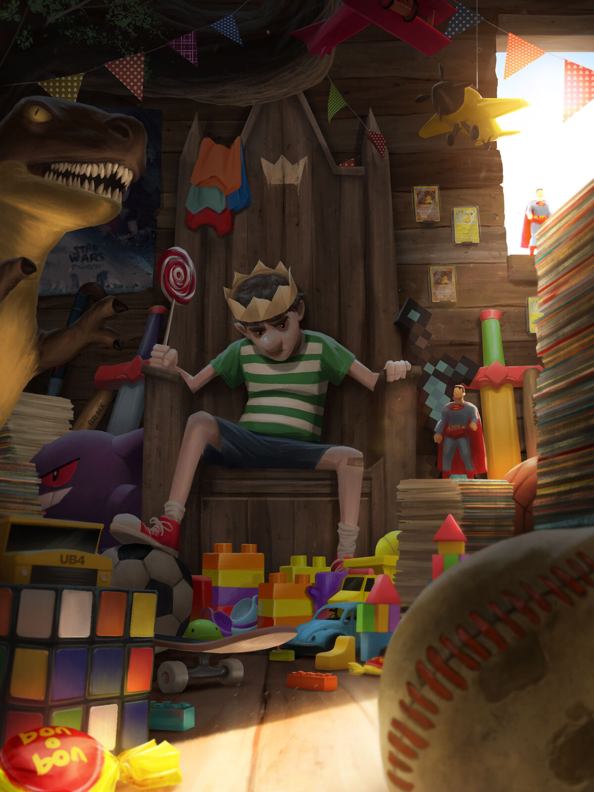 ArtStation - Selfish Treasure Hoarder