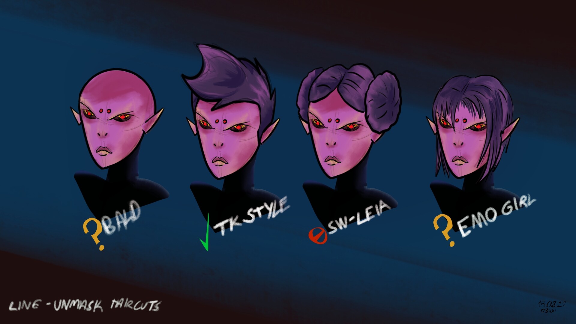 ArtStation - LINE Animation character design and storyboard process