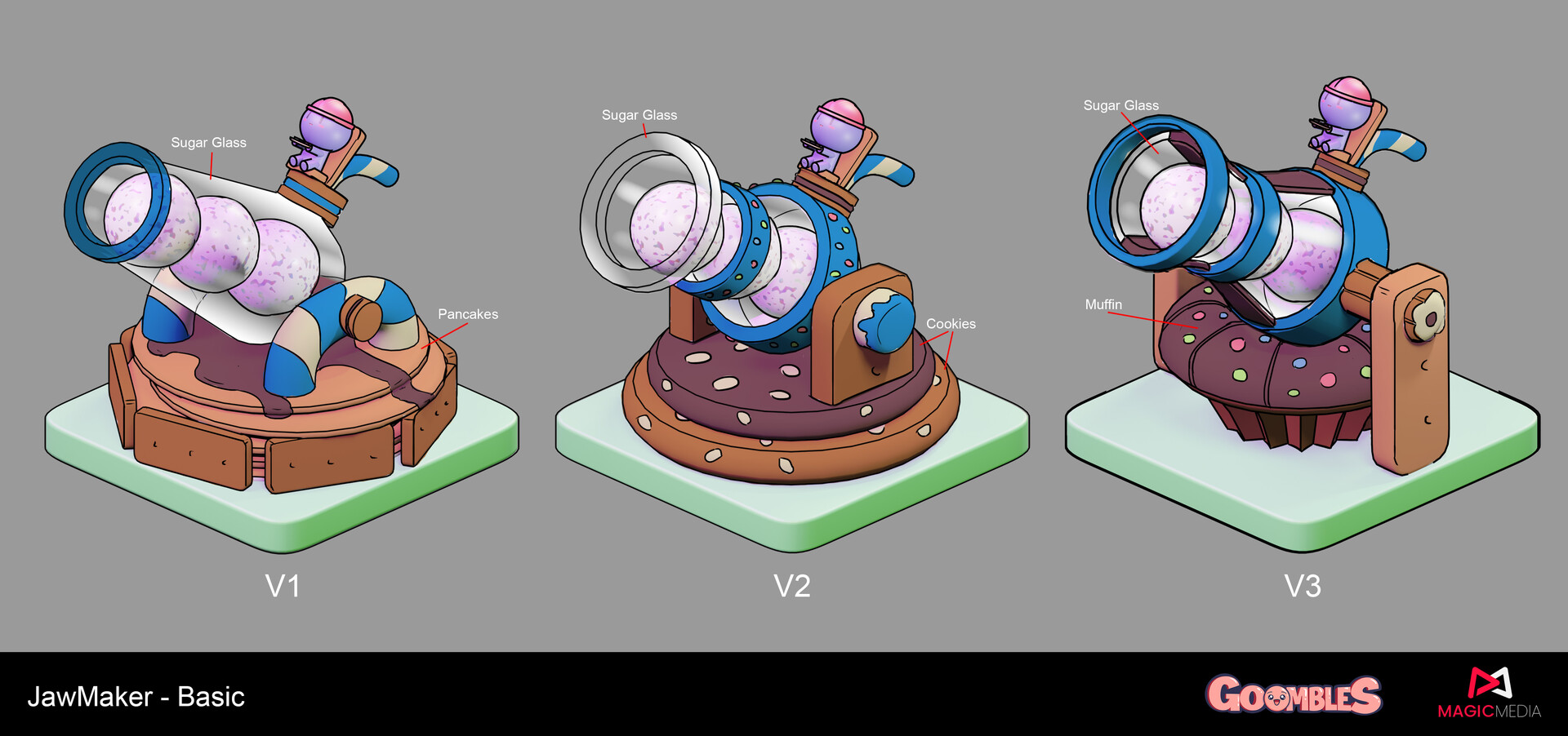 Marcos Torres - Goombles - Buildings Concept Art