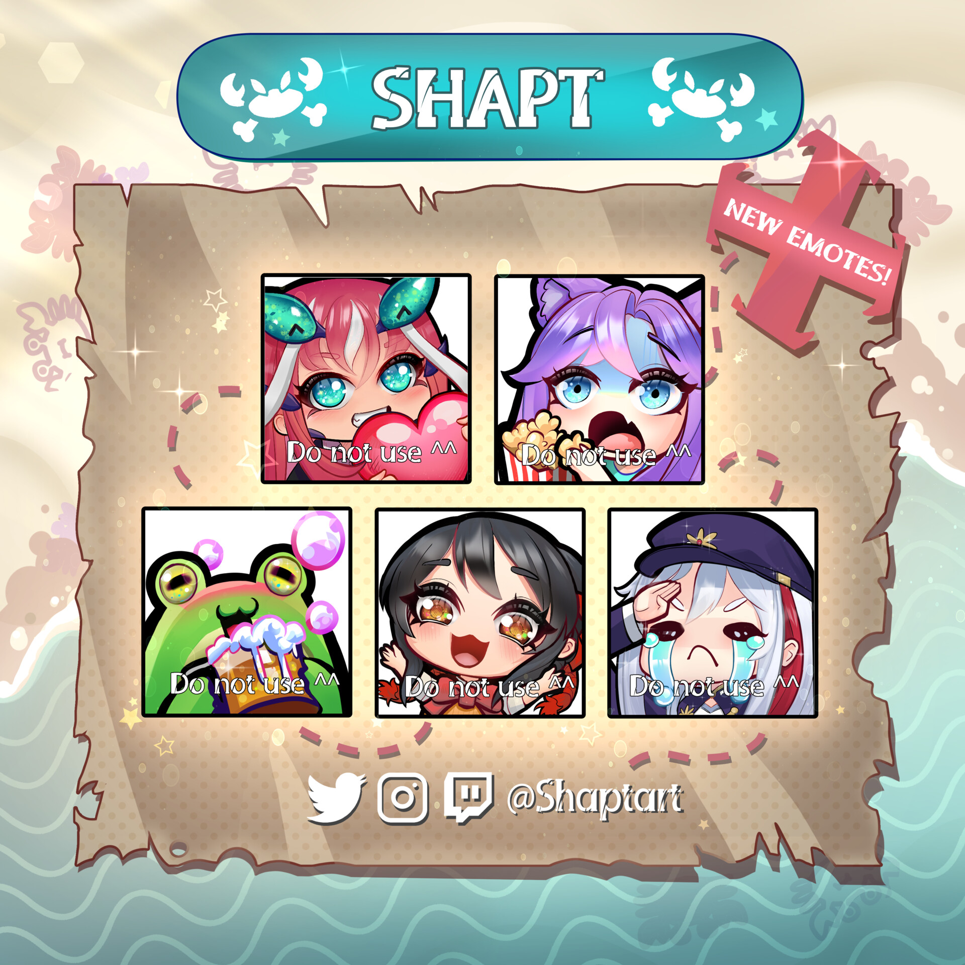 ArtStation - Emotes Sample