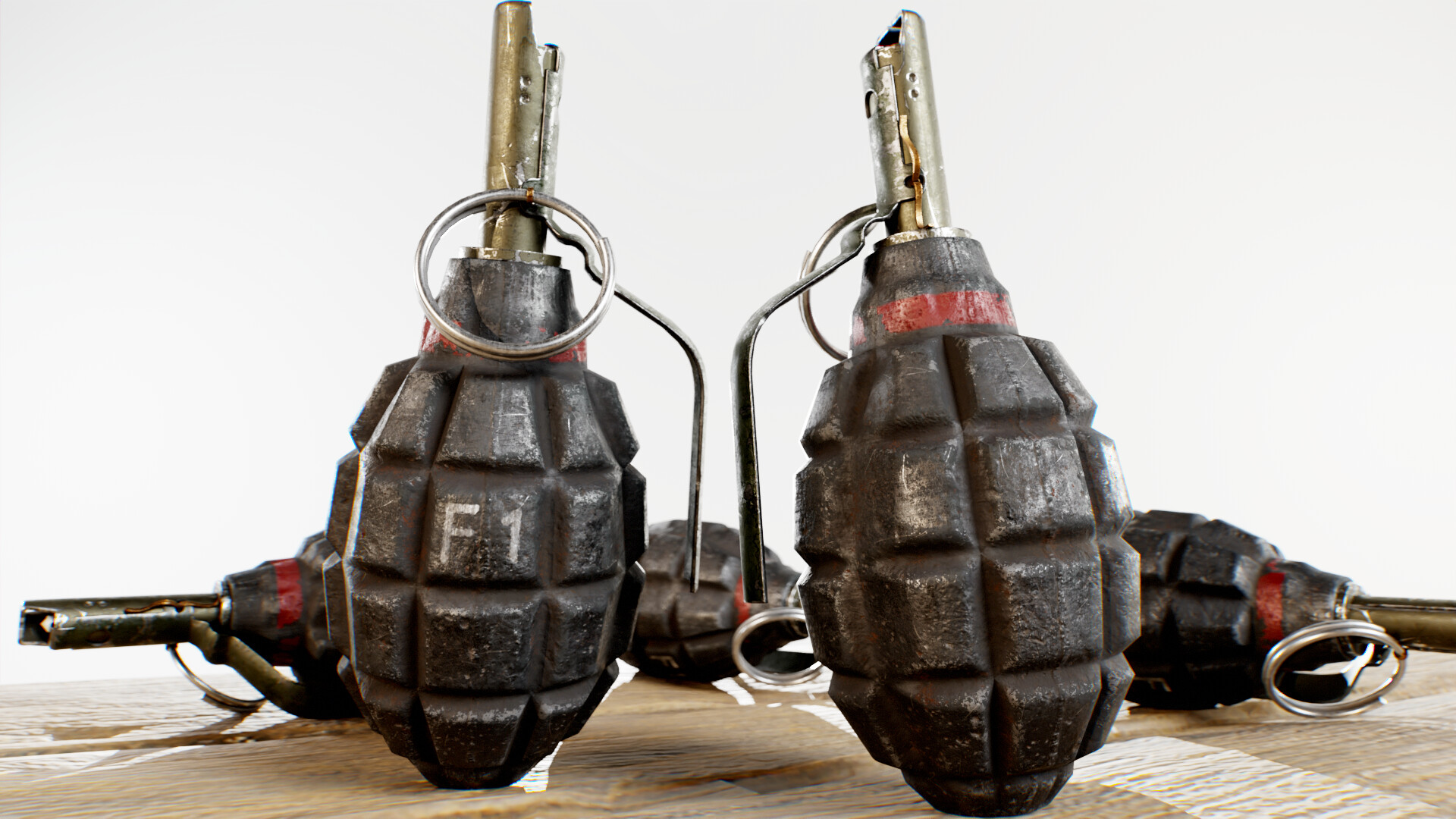 ArtStation - Grenade texture practice