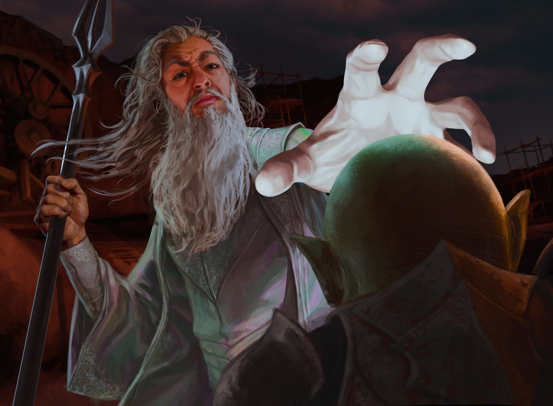 ArtStation - Saruman, the White Hand