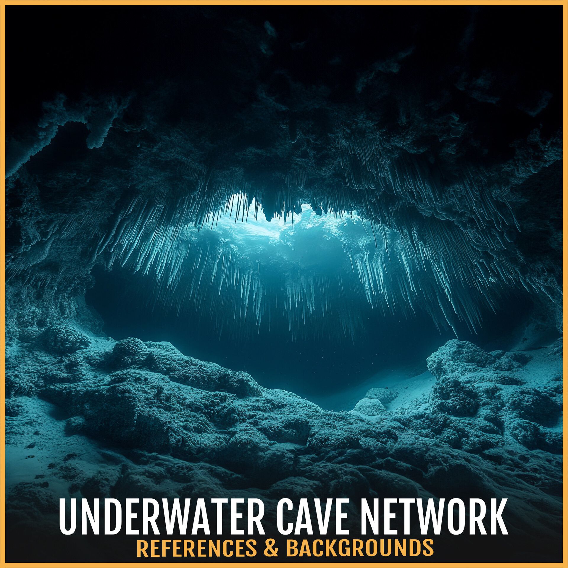ArtStation - 606 Underwater Cave Network