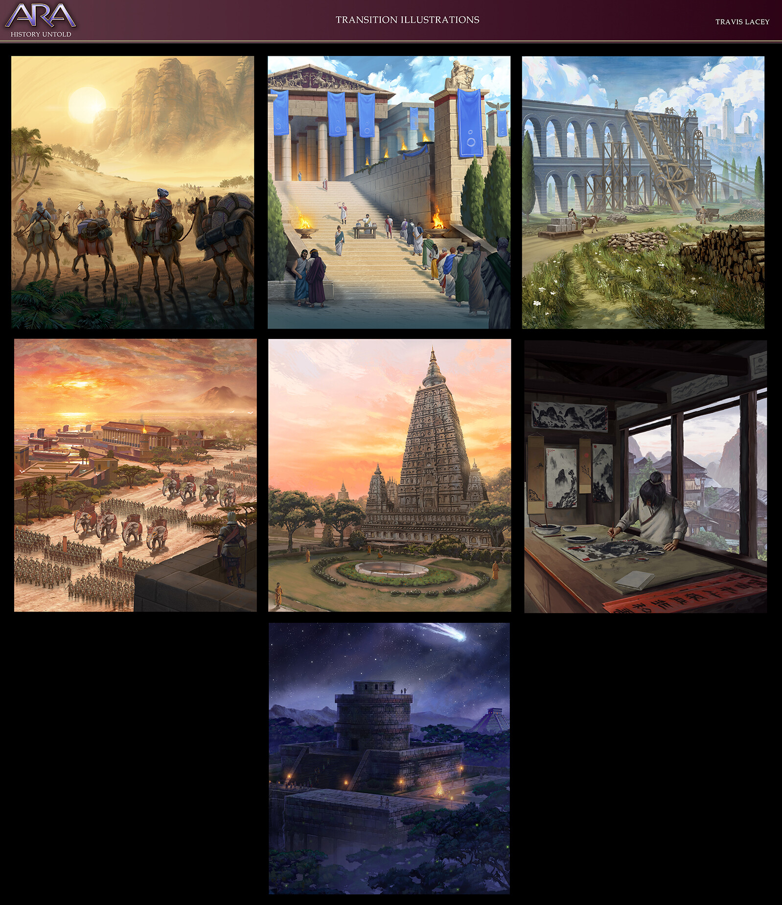 ArtStation - Ara: History Untold - Illustrations