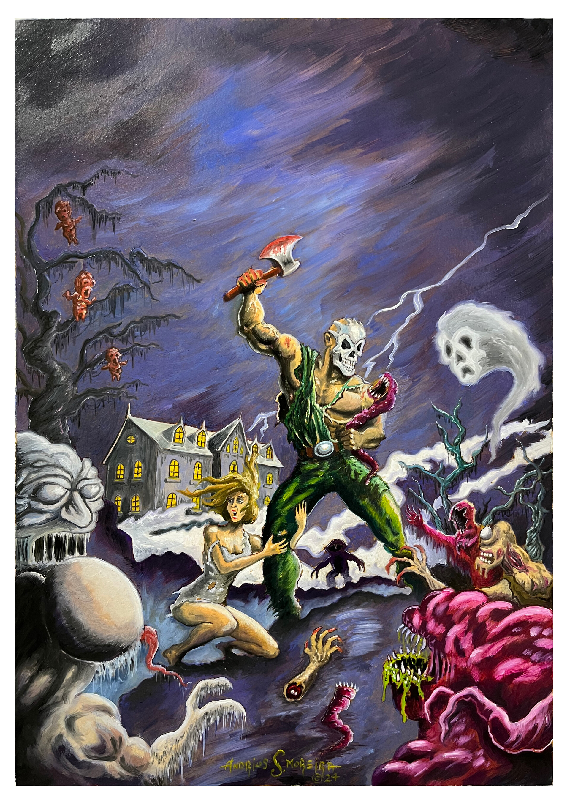 ArtStation - Splatterhouse 2