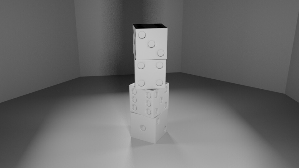 ArtStation - Basic Dice Render