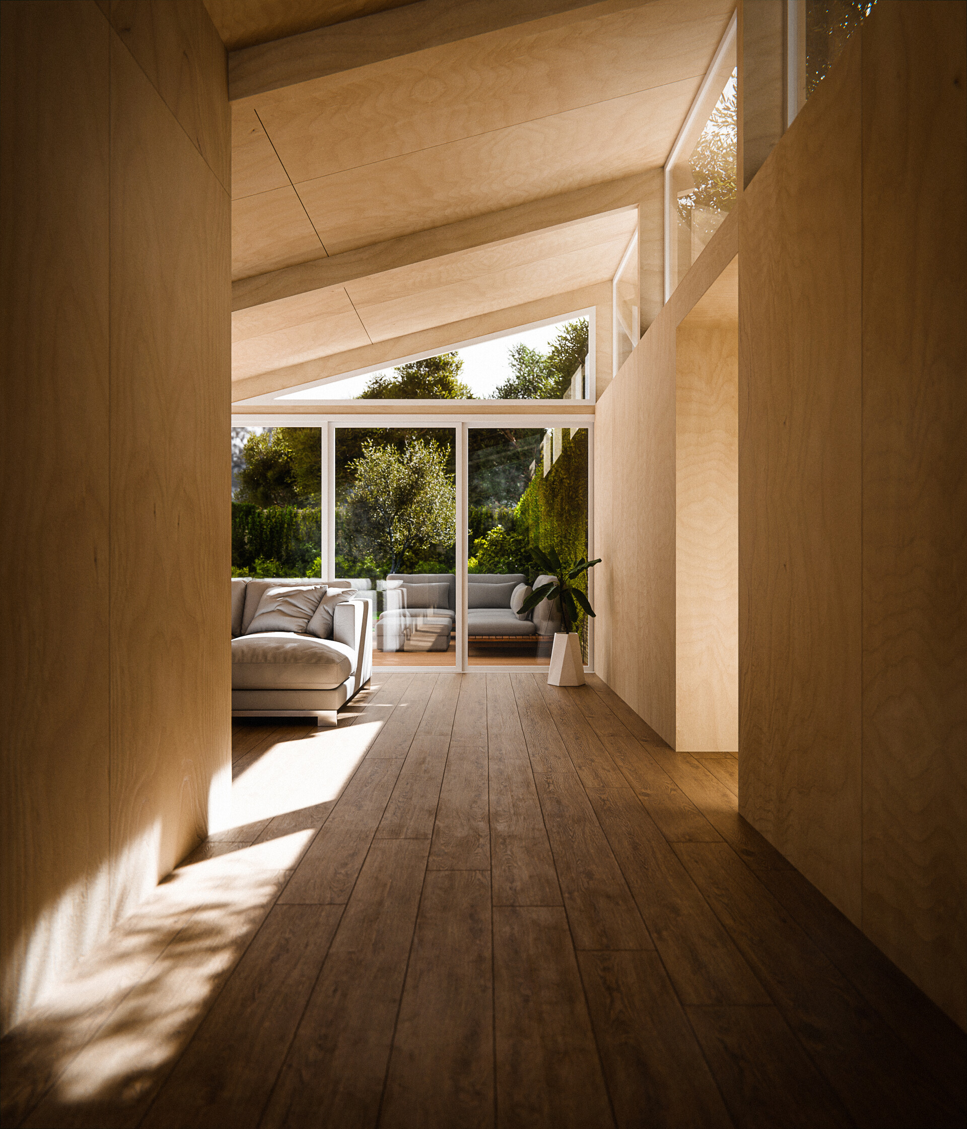 ArtStation - oliverhigginsarchitecture - Cabin Concept