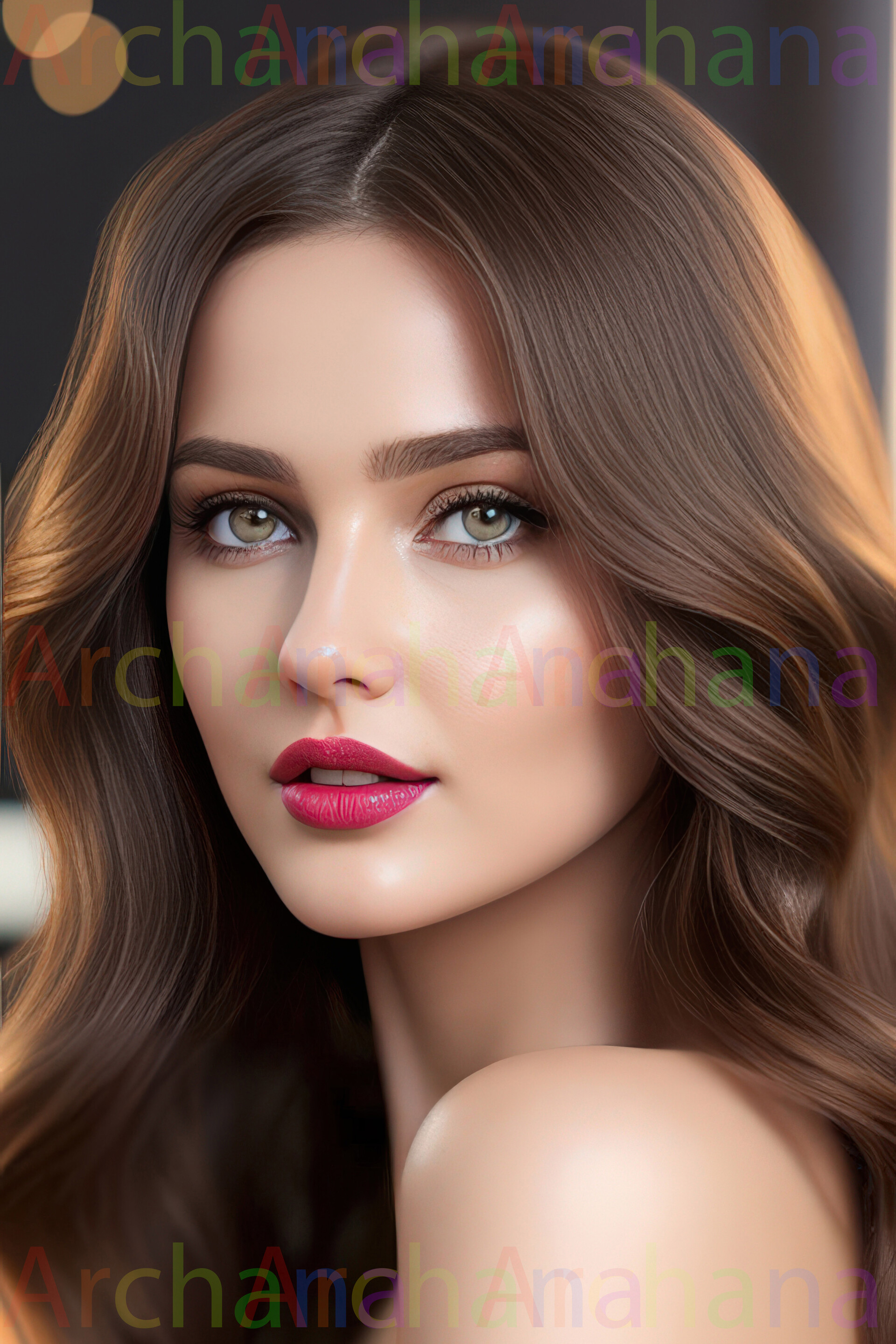 ArtStation - Ethereal Muse: Captivating Charm in Digital Brushstrokes