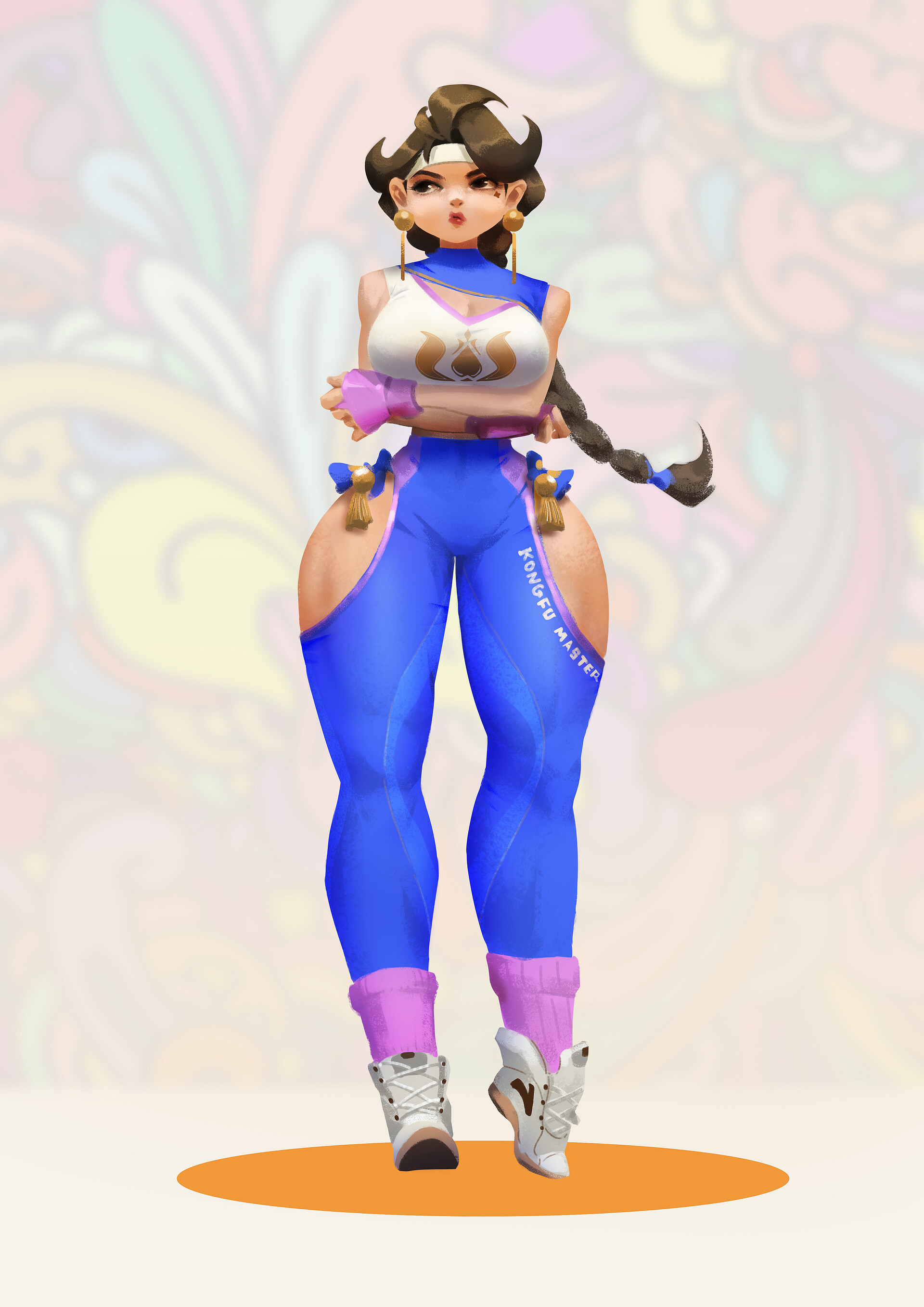 ArtStation - HAN MEIMEI LOVE KONG FU~