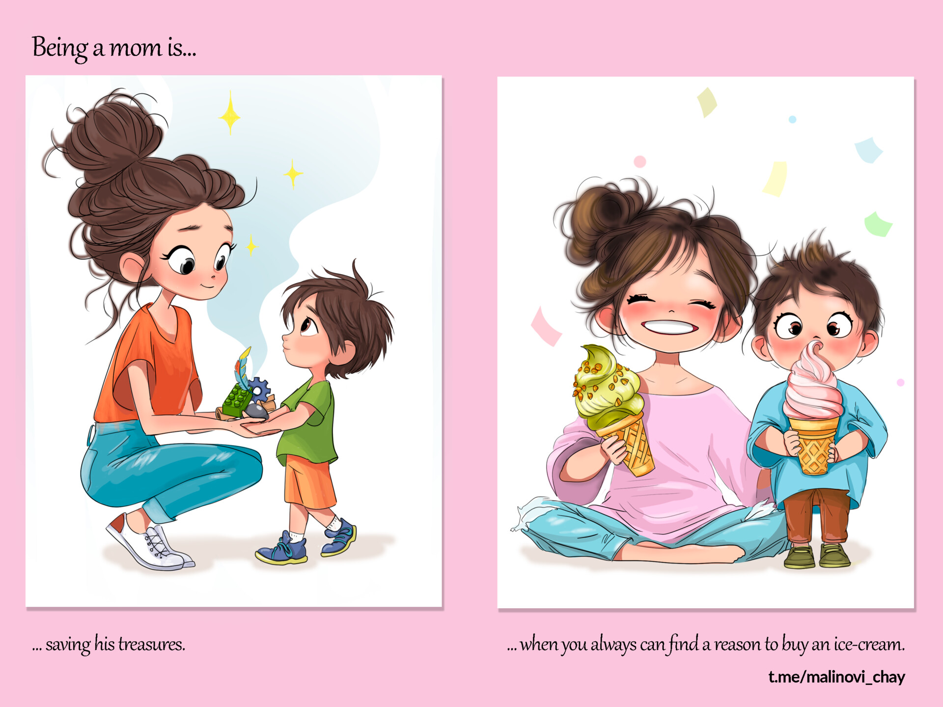 ArtStation - Being a mom is...