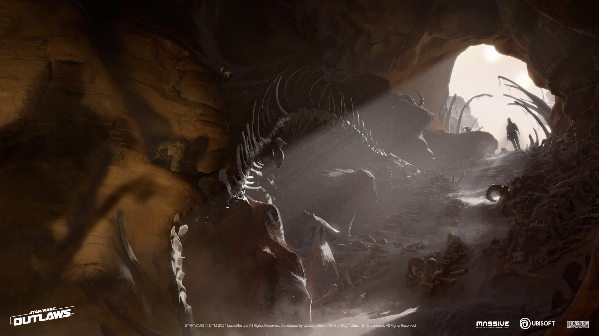 David Alvarez Portfolio - Star Wars Outlaws /// Tatooine hideout