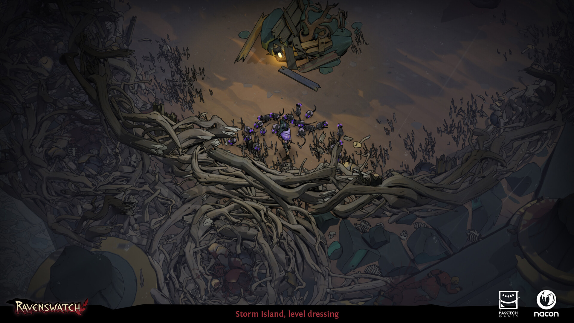 Romane Govin - Ravenswatch | Storm Island | Level dressing