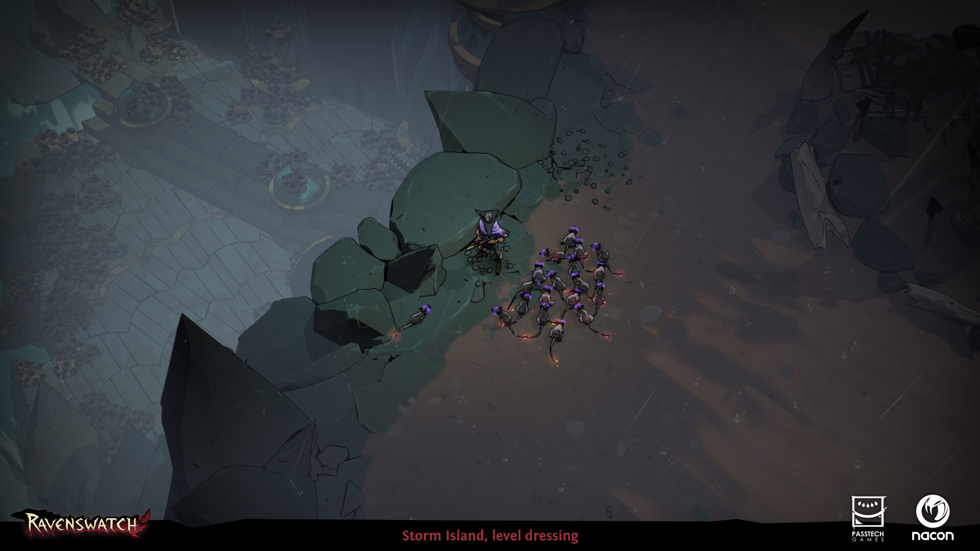 Romane Govin - Ravenswatch | Storm Island | Level dressing