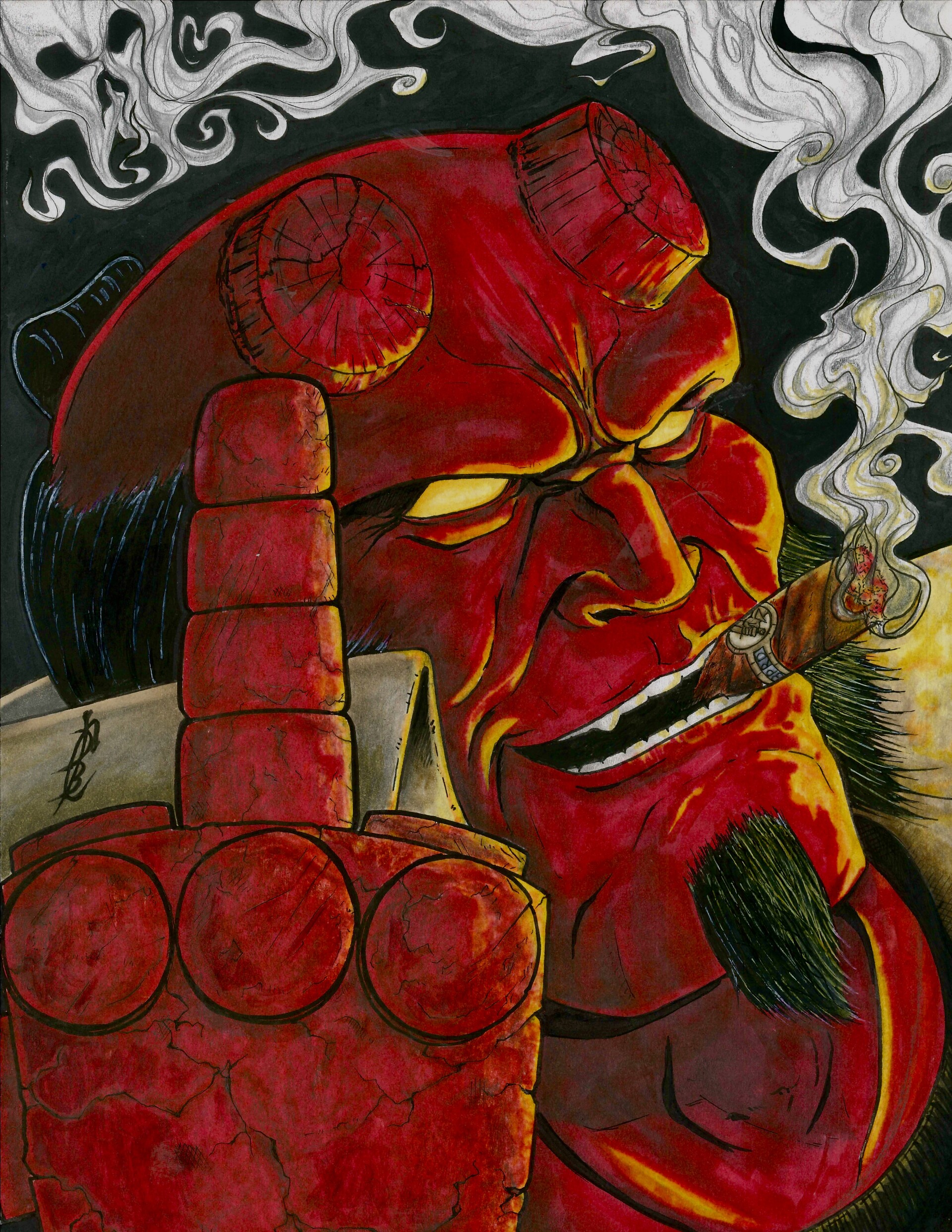 ArtStation - Hellboy