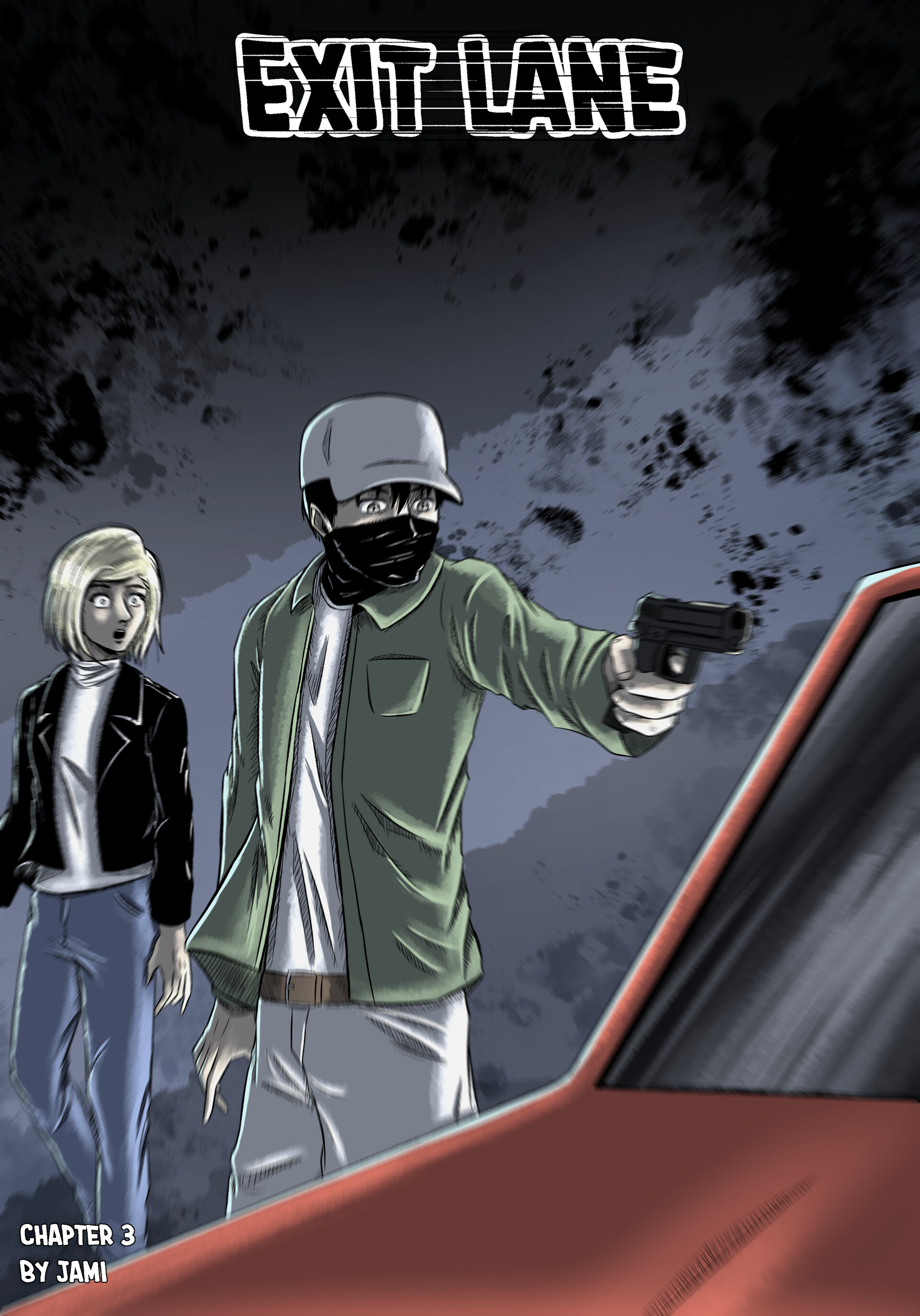 ArtStation - Exit Lane chapter 3 cover