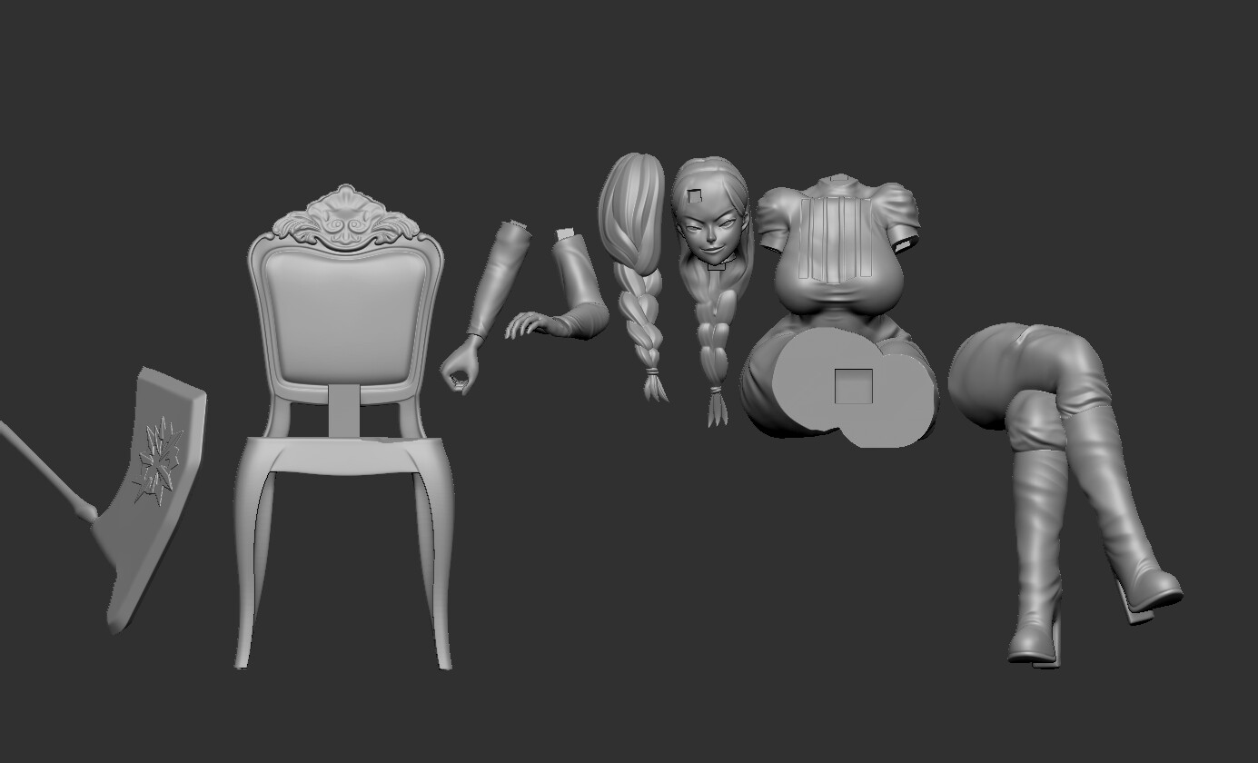 Mei Mei jujutsu kaisen Figure - 3D model by Dalopera3D [90e1d68 ...