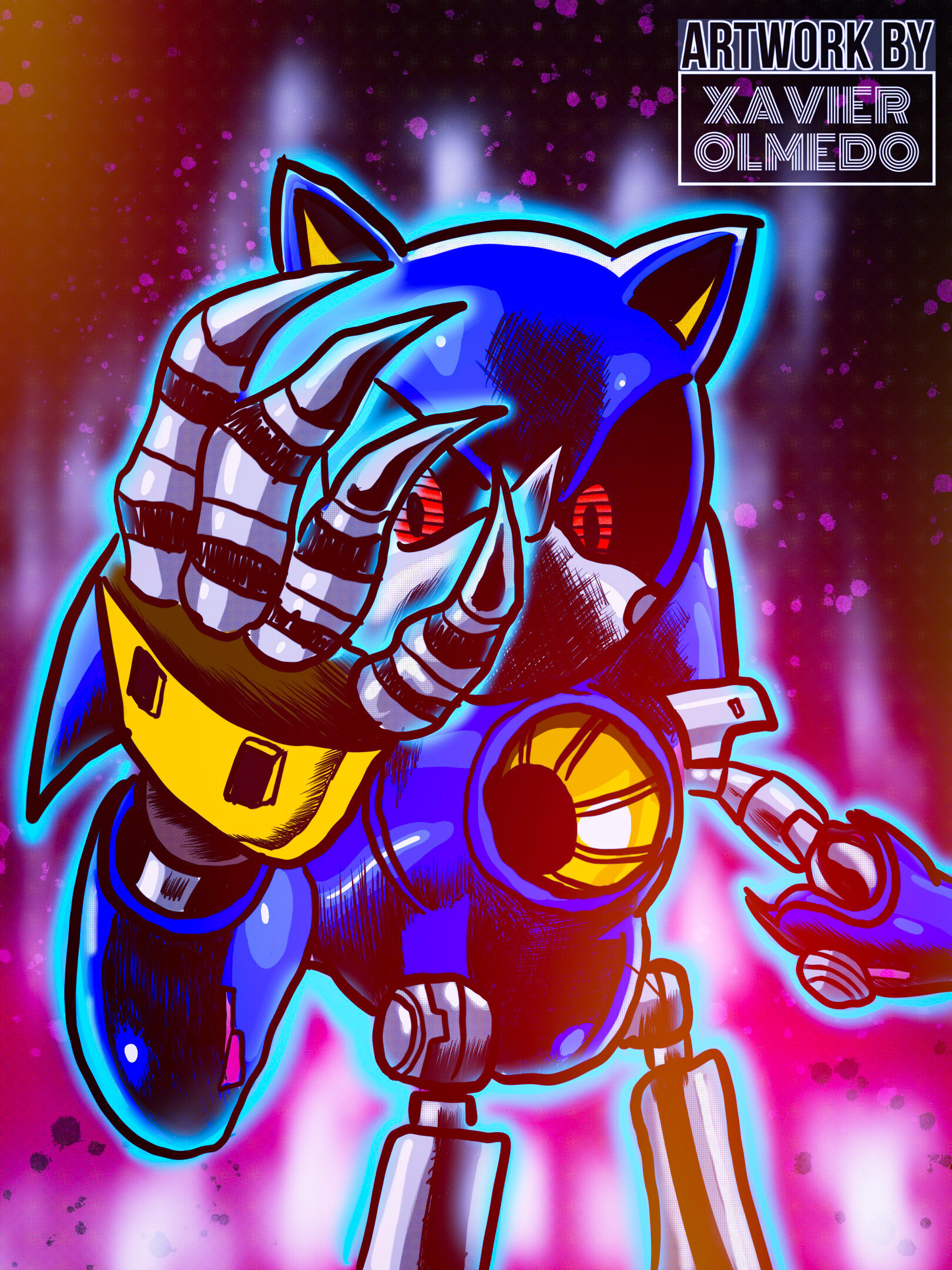 ArtStation - METAL SONIC