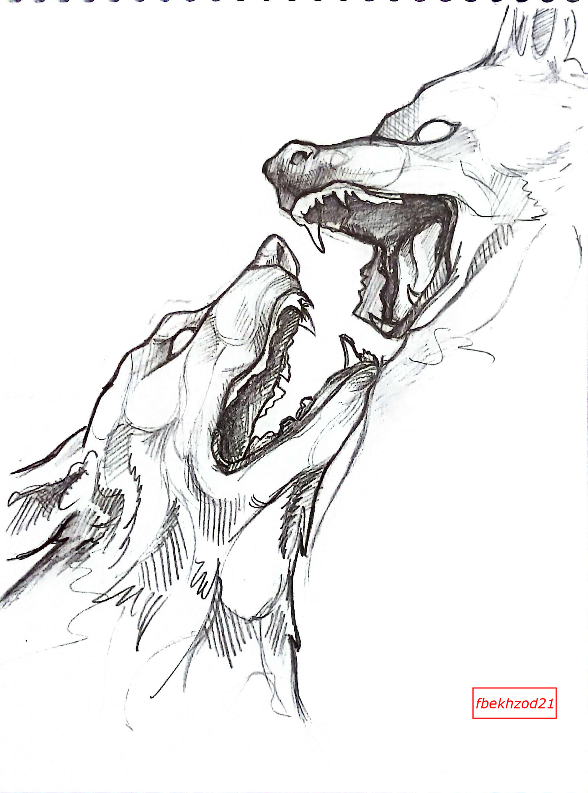 ArtStation - Double Wolf