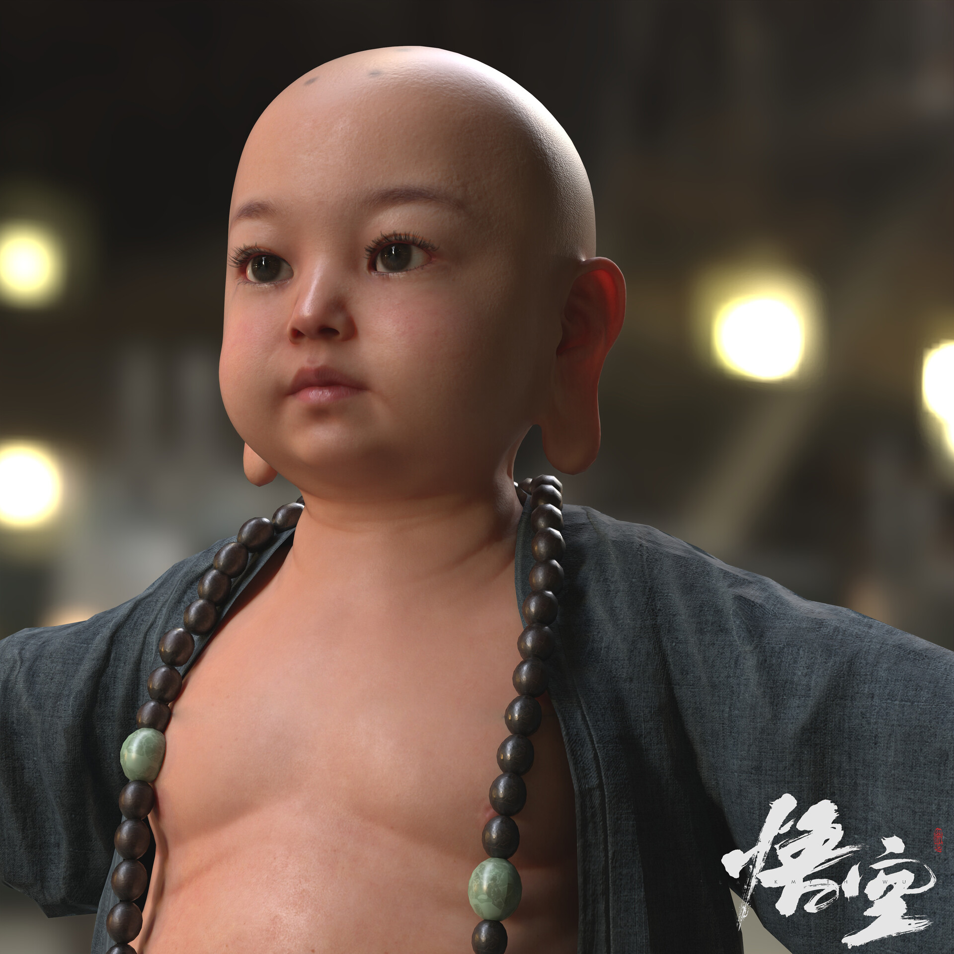 huan gugu - 黑神话悟空_ 弥勒佛