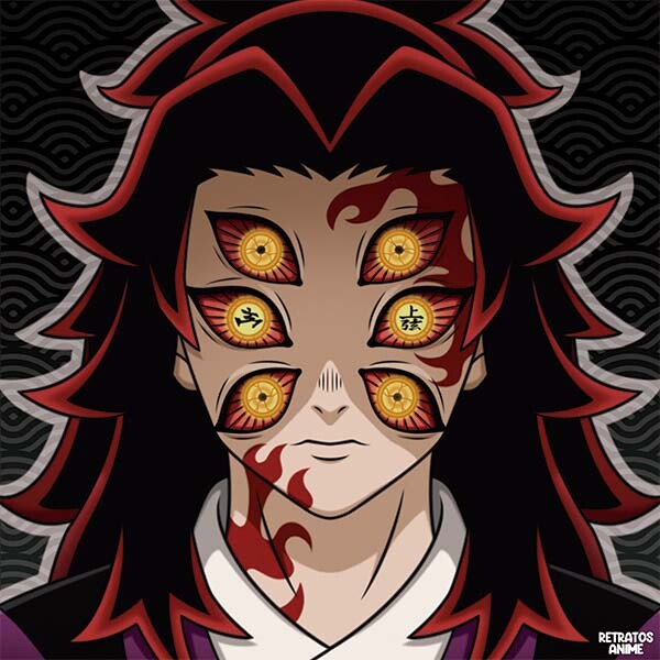 ArtStation - Kokushibo, Kimetsu No Yaiba