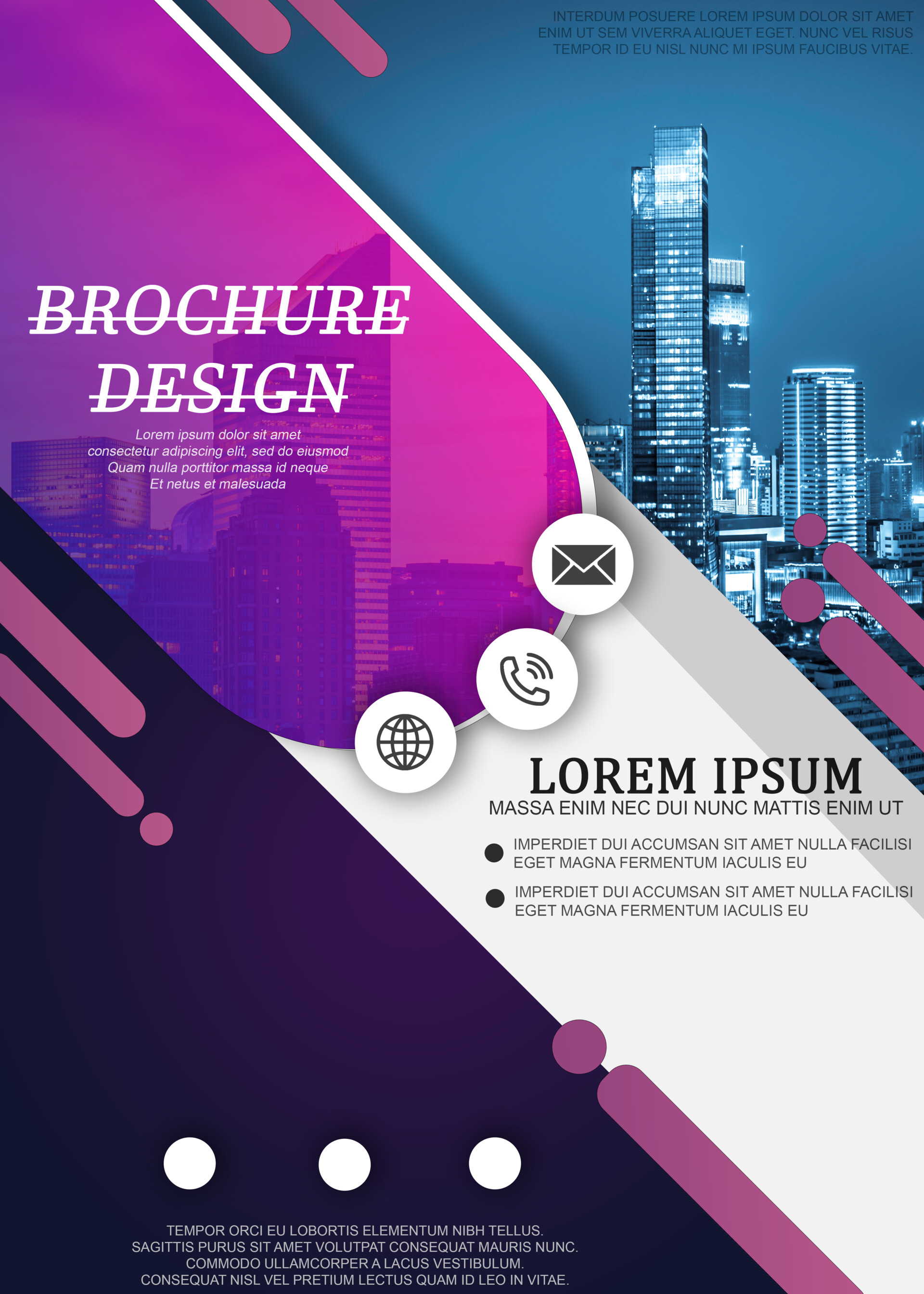 ArtStation - Brochure made in Photoshop