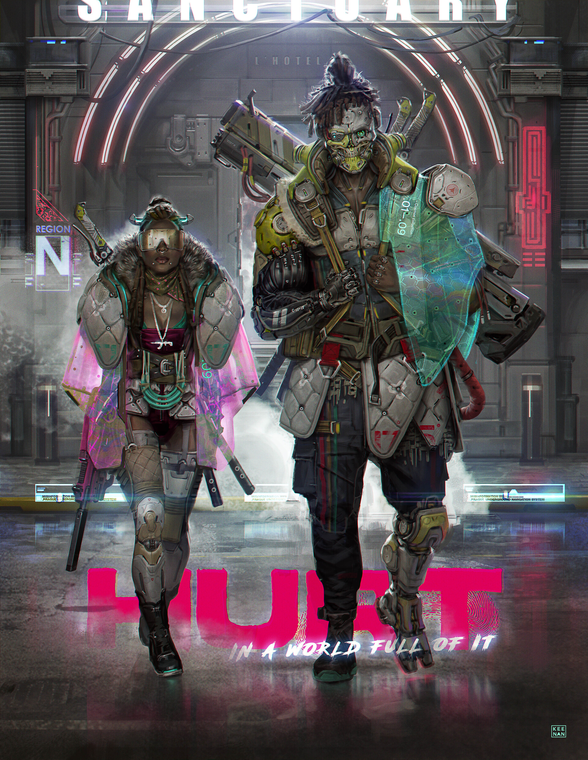 ArtStation - CP_Simon & Trill: HURT