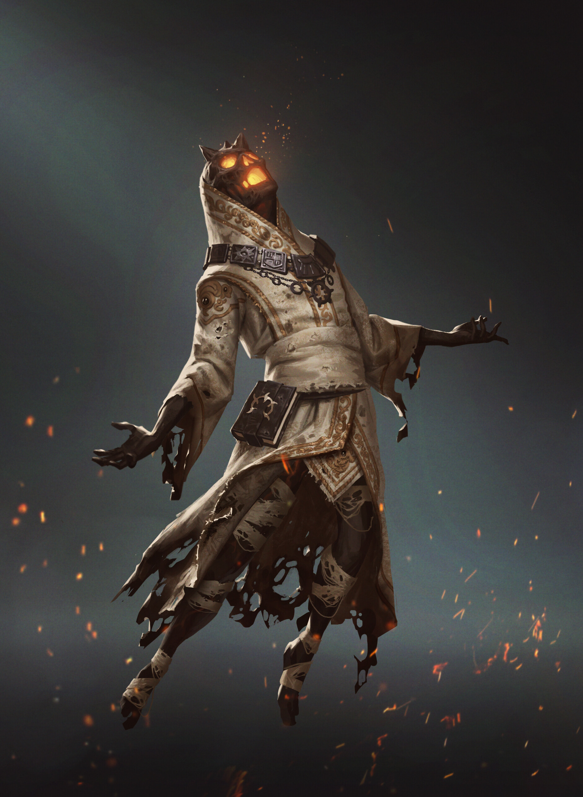 ArtStation - Fire guy