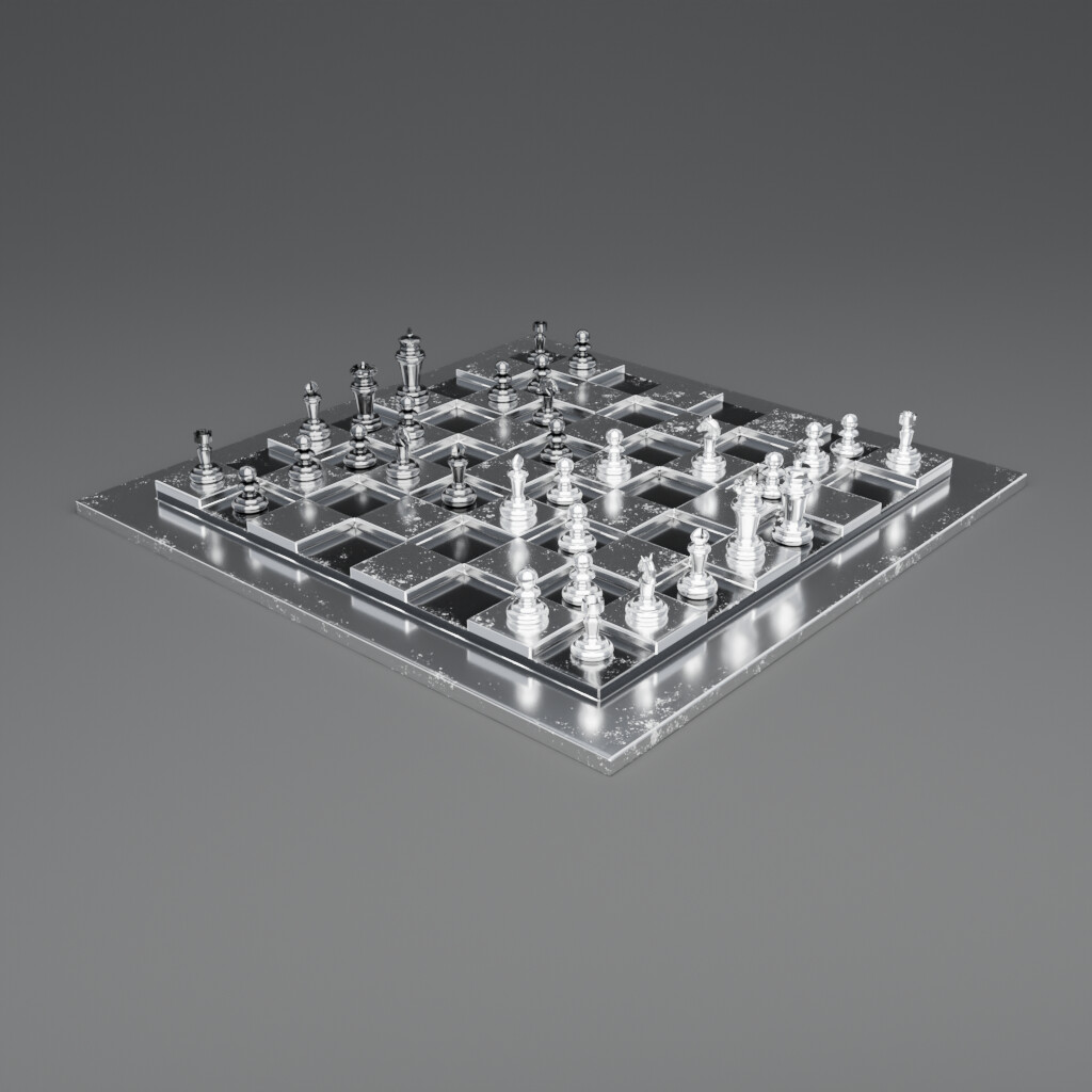 ArtStation - Metal Chess