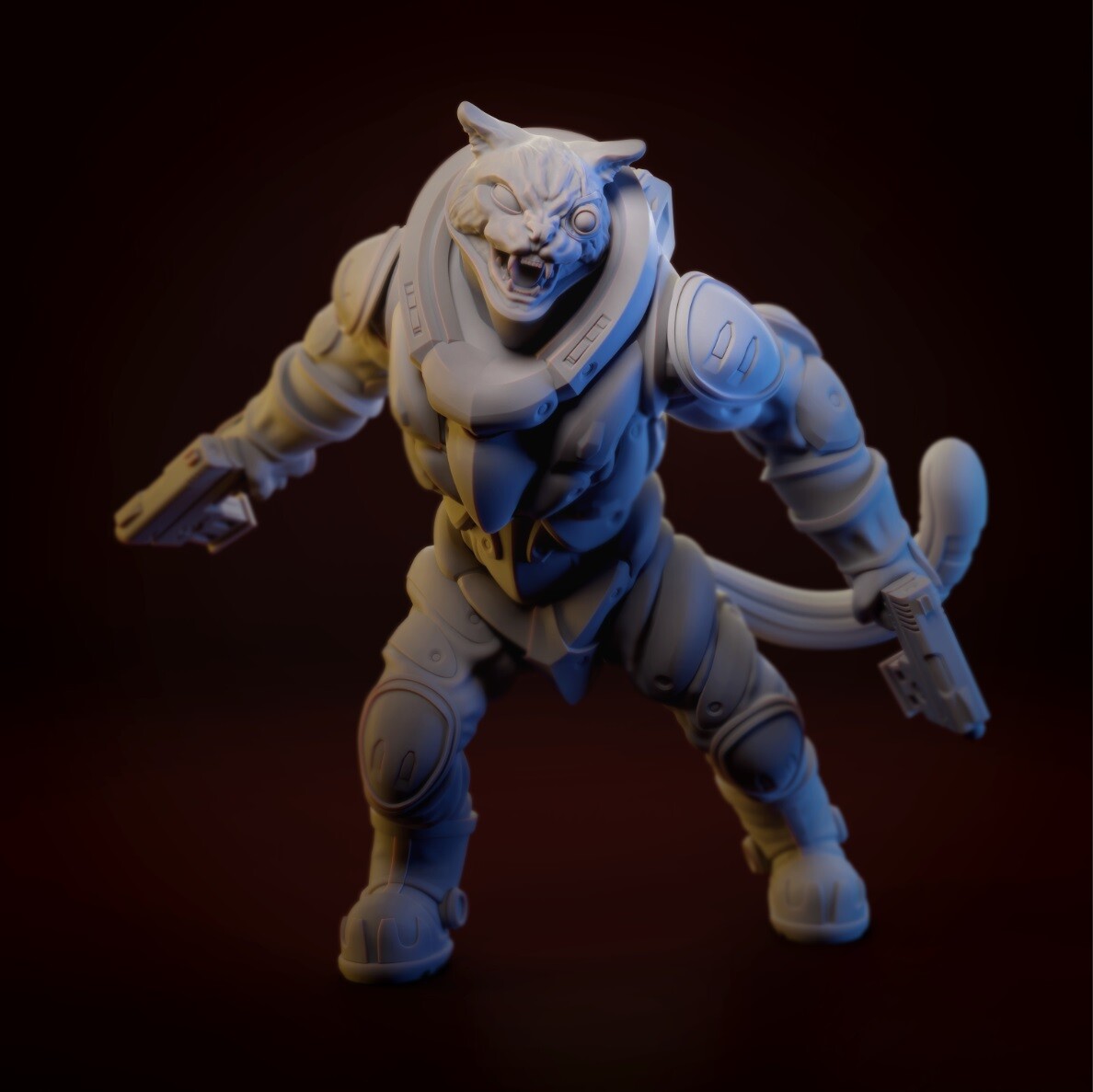 ArtStation - Phil the Spacecat - miniature