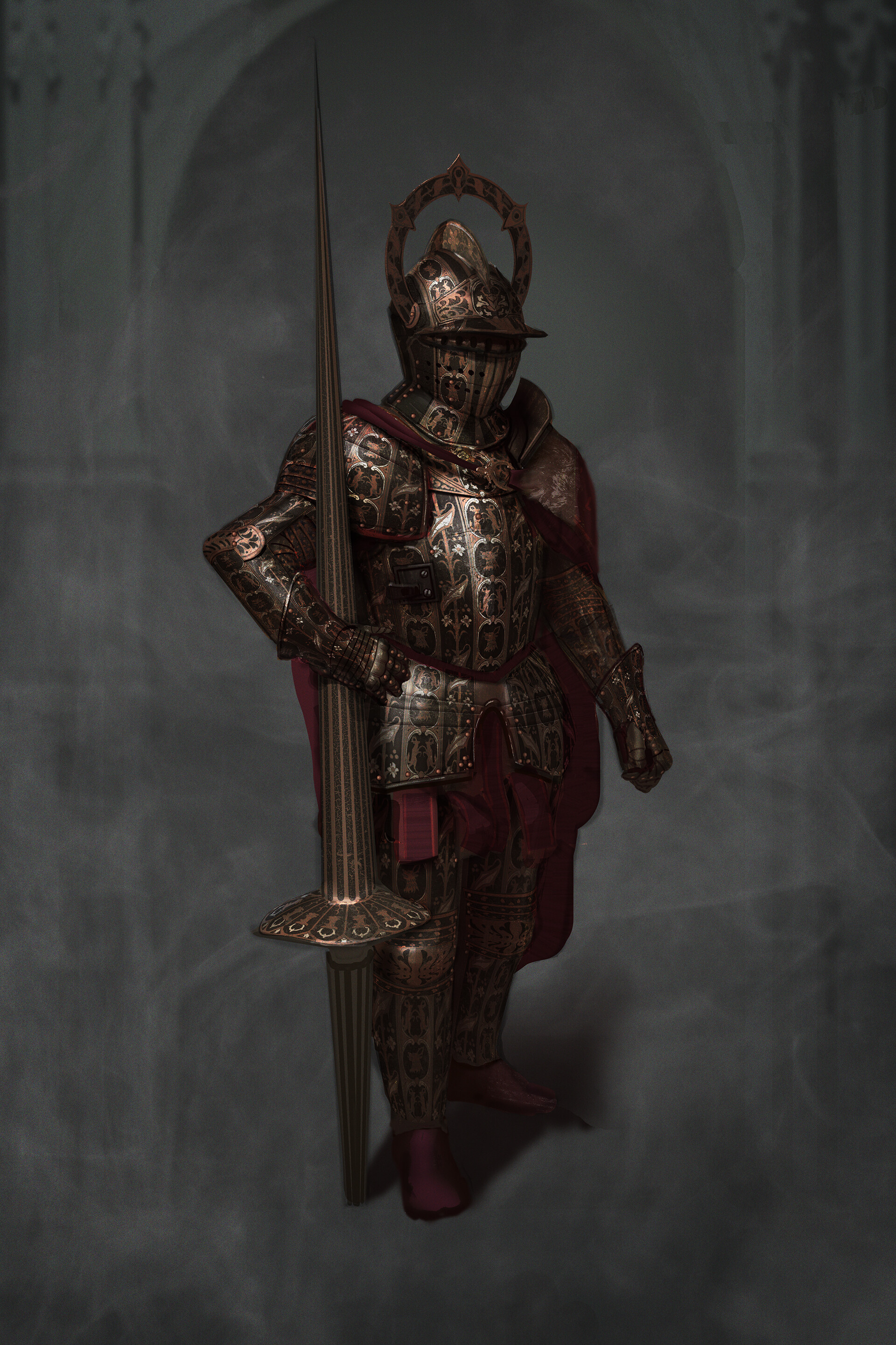 ArtStation - Lady Akahina (Comm)