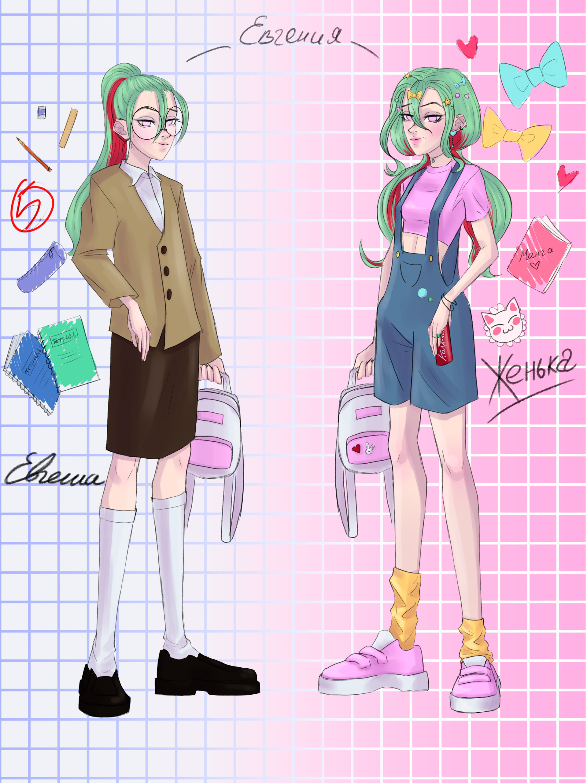 ArtStation - Zhenya concept of character