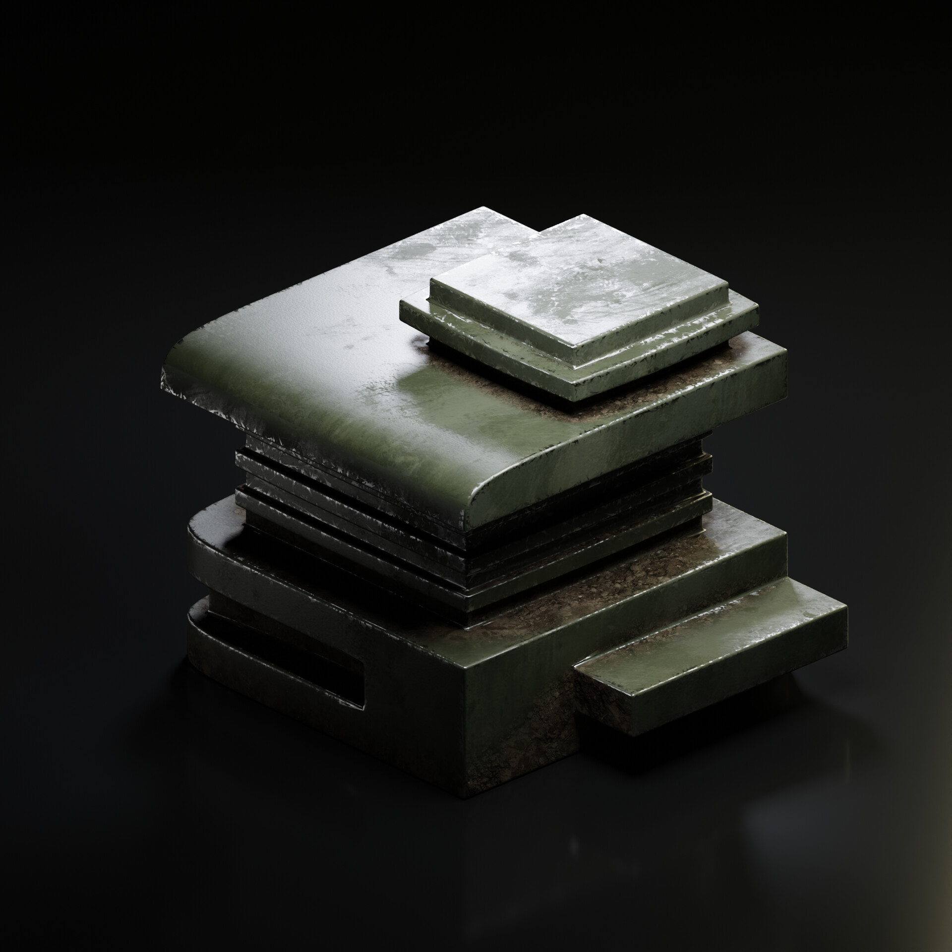 ArtStation - Procedural Edgewear and Dirt - 3D Render