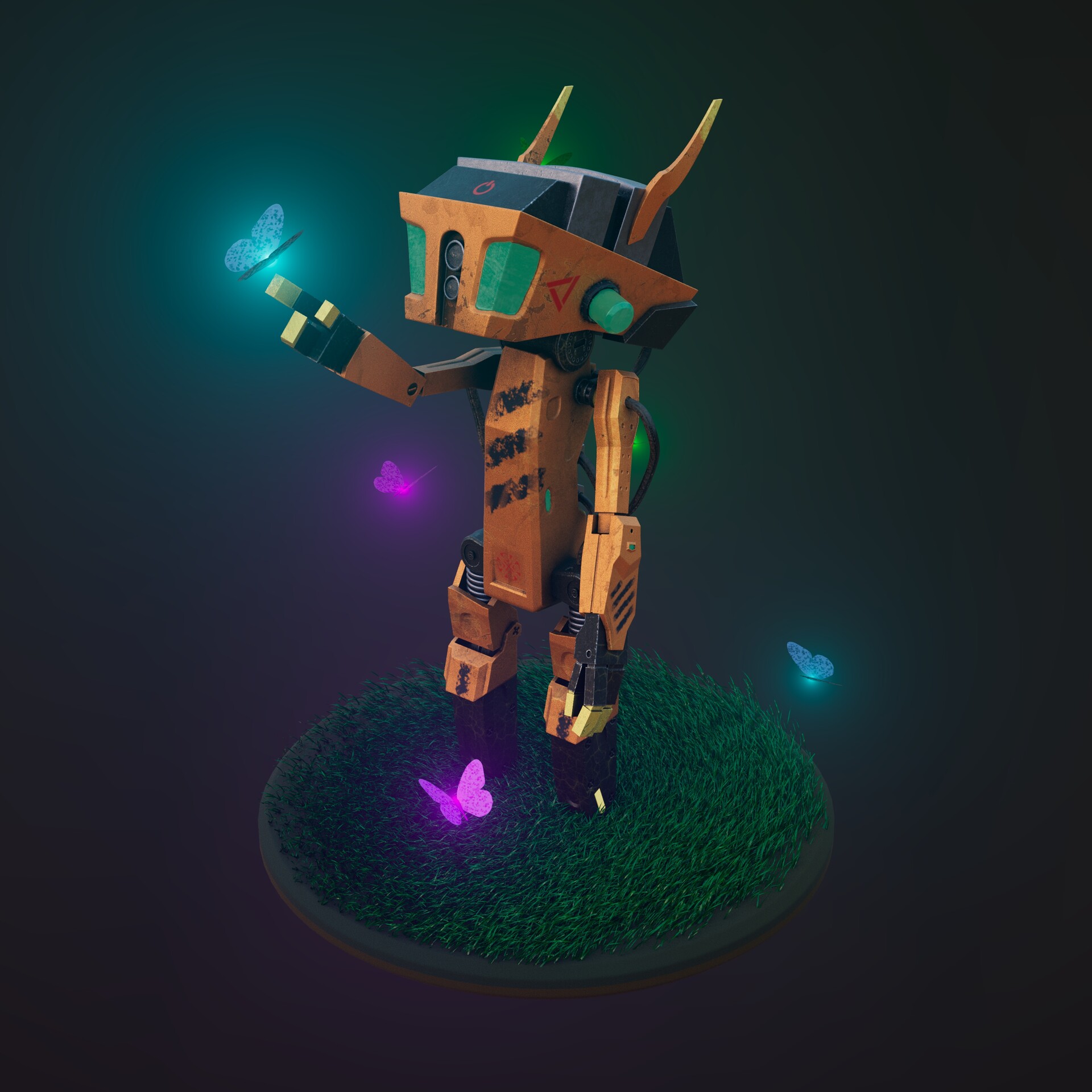 ArtStation - Robot "Chappy"