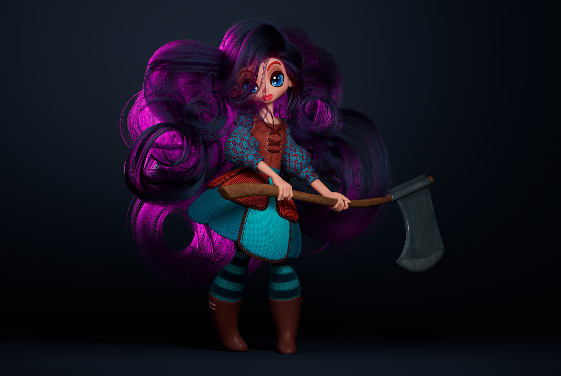 ArtStation - Killer Doll v.2