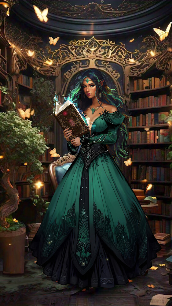 ArtStation - 2.5D Elf art work