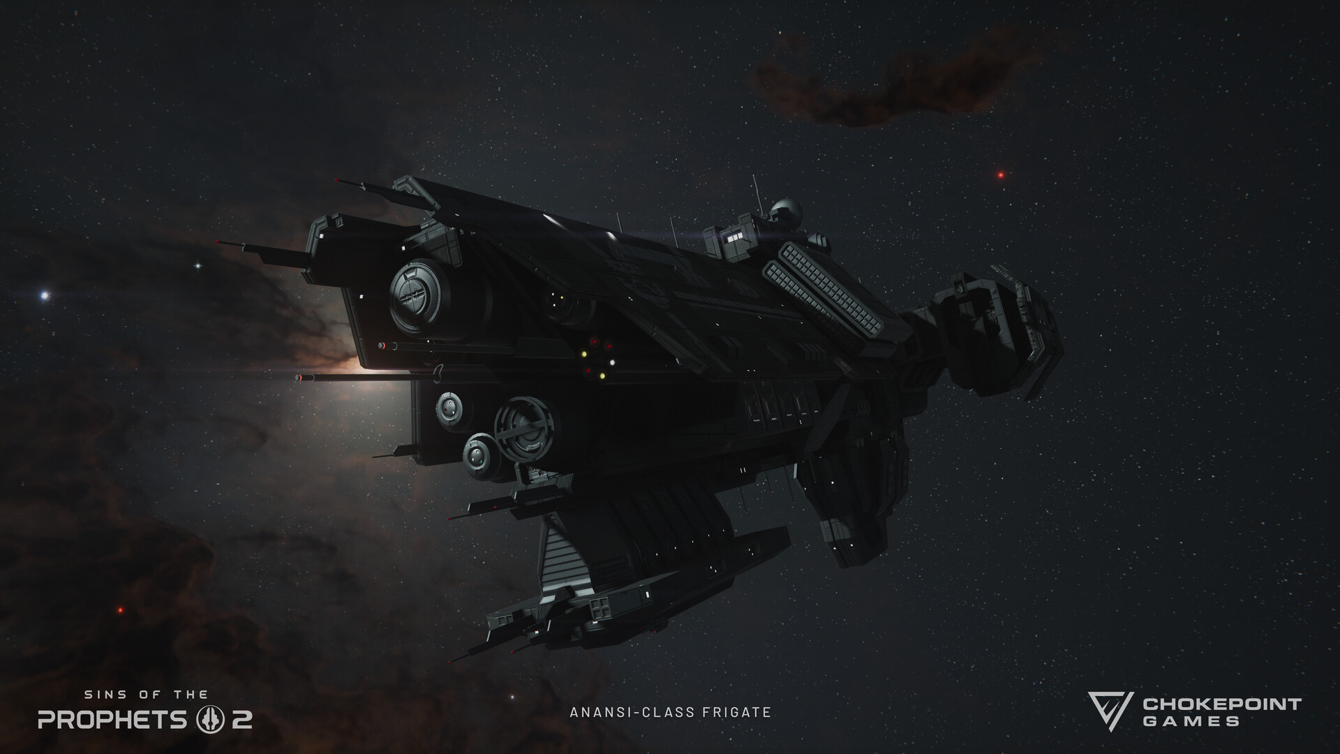 Jacob Stokes - Sins of the Prophets 2 - Anansi-class frigate