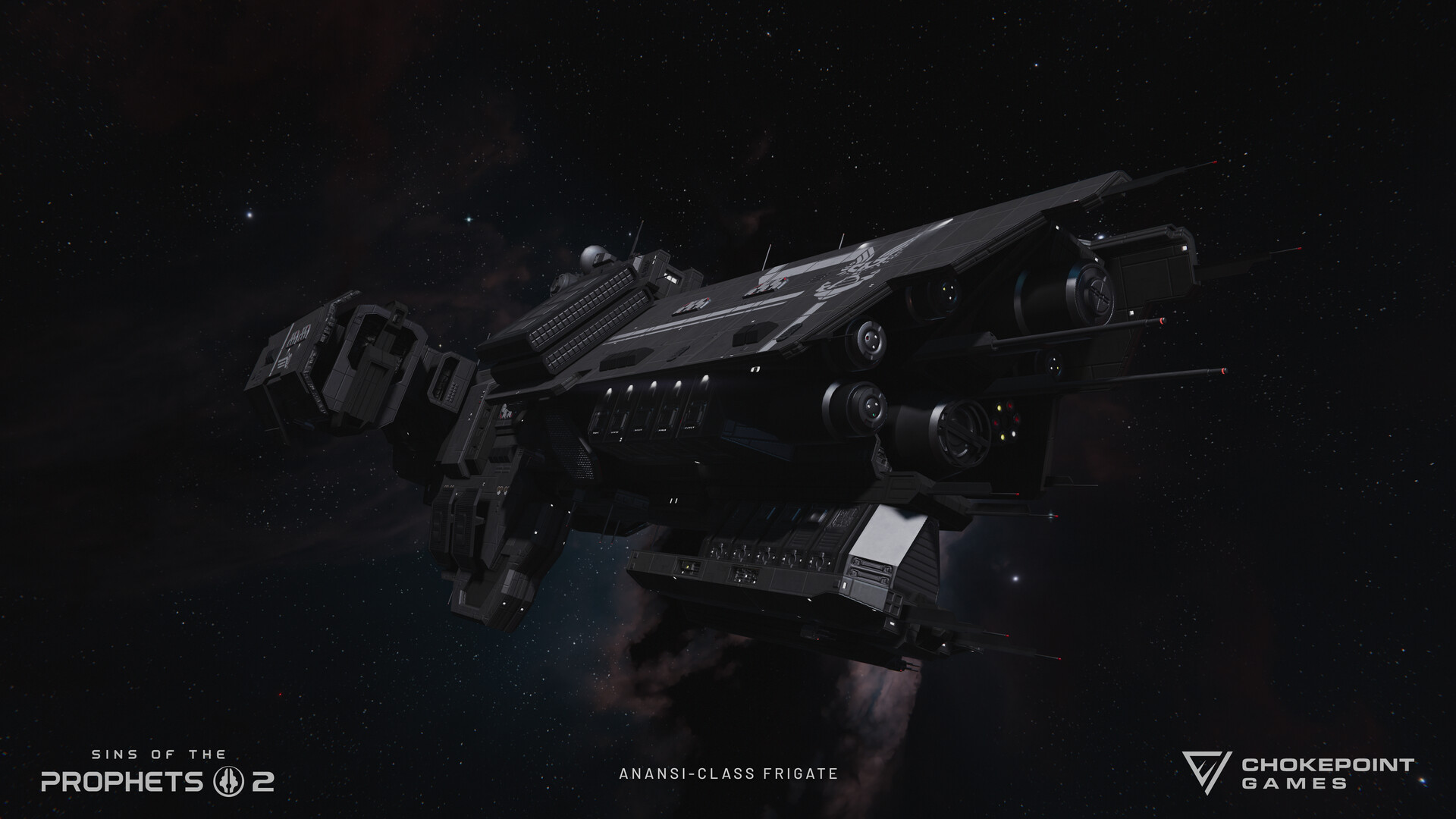 Jacob Stokes - Sins of the Prophets 2 - Anansi-class frigate