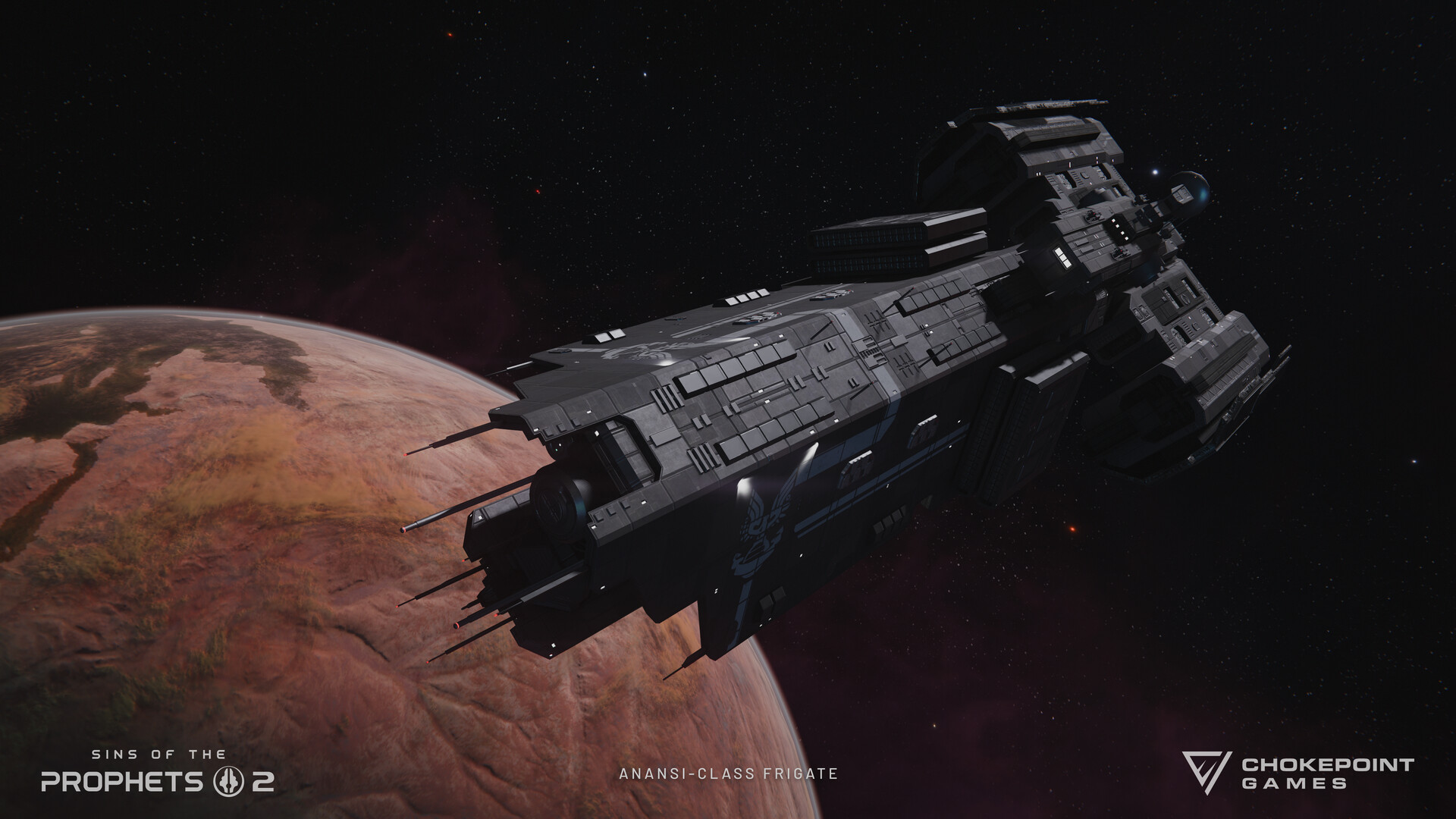 Jacob Stokes - Sins of the Prophets 2 - Anansi-class frigate