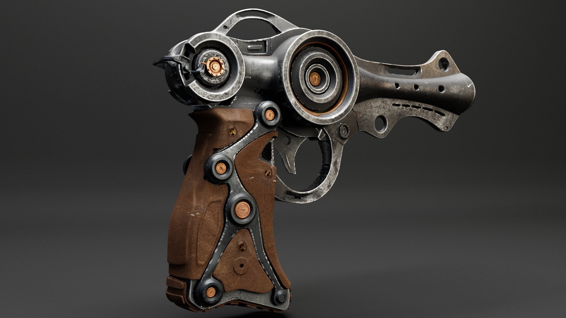ArtStation - Sub-D Handgun