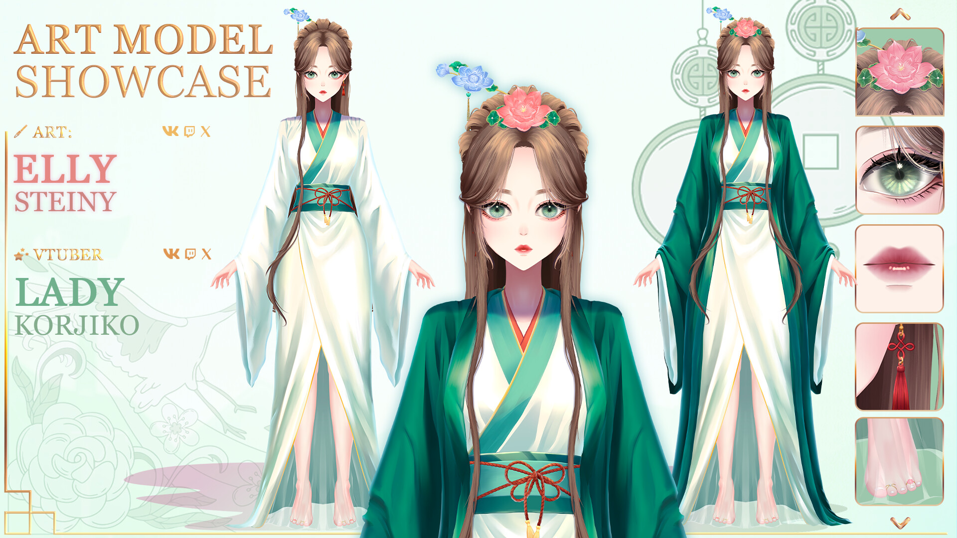 ArtStation - [LIVE2D Model] Korjiko